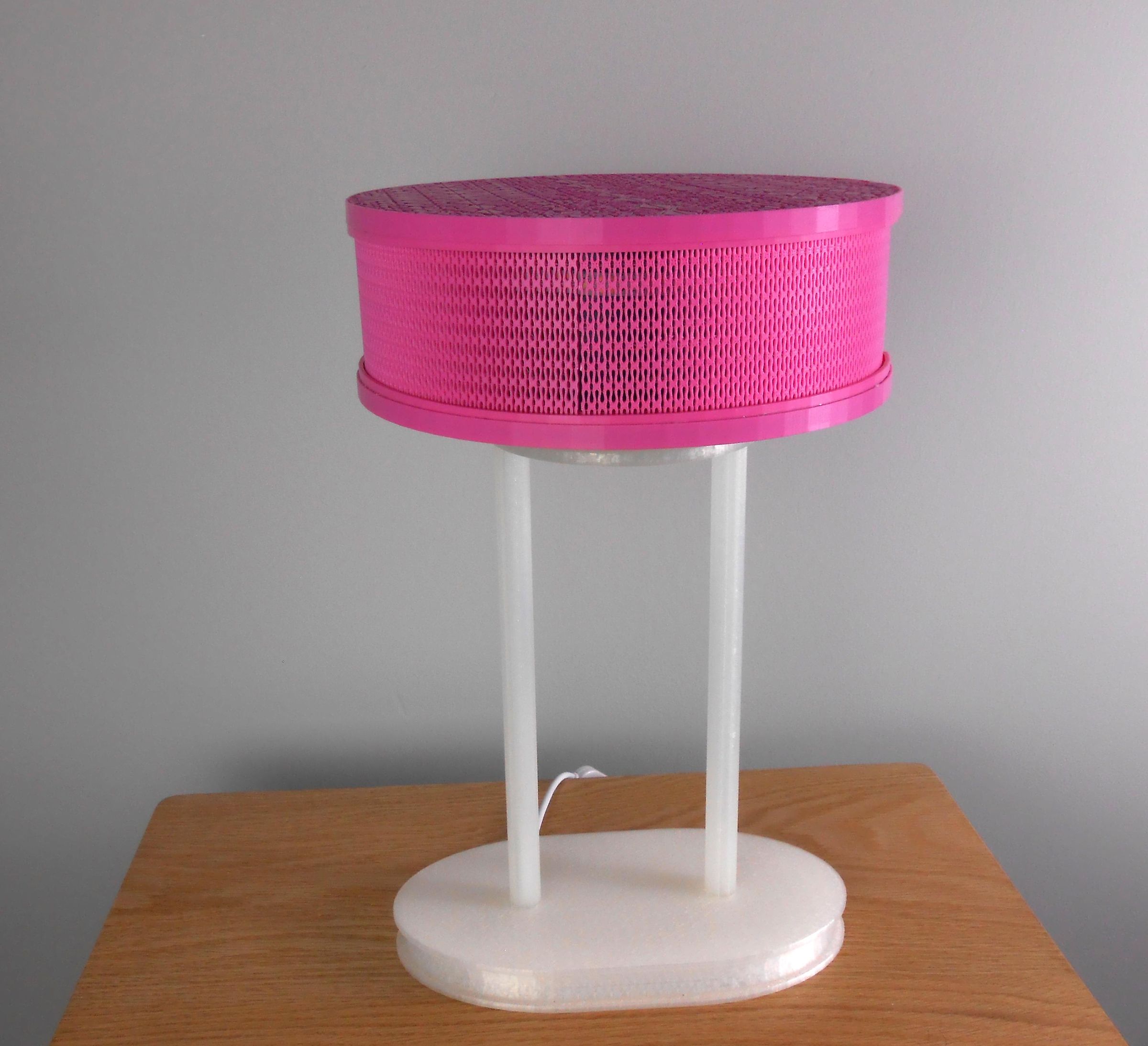 Hinge Shade Empty Filament Spool Lamp : 5 Steps (with Pictures ...