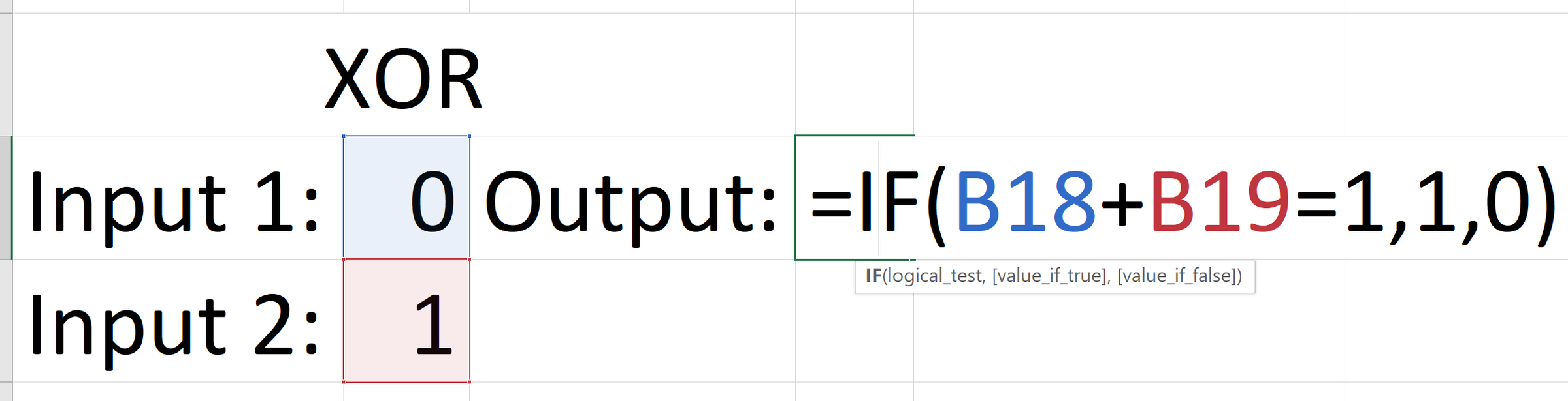 Make Logic Gates in Excel : 11 Steps - Instructables
