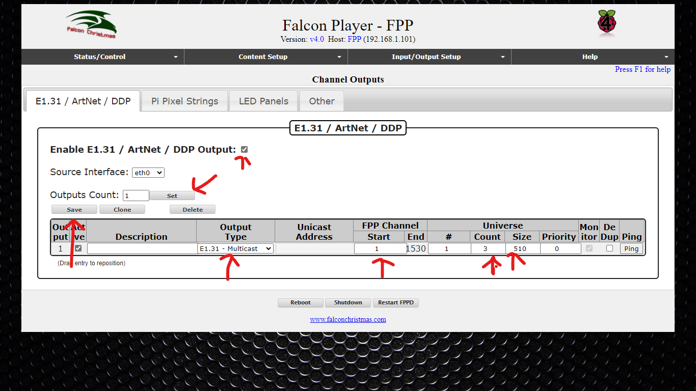 Rgb Pixel Christmas Light Show Part 3: Falcon Player (fpp) : 8 Steps ...