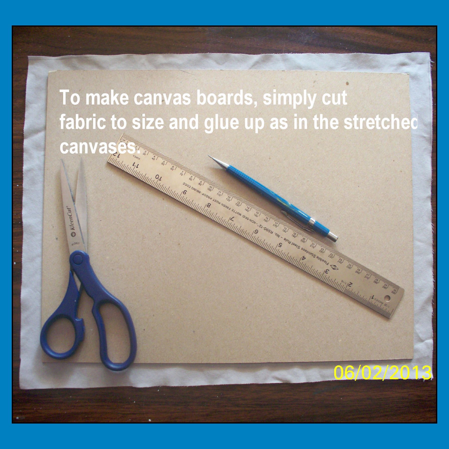 Make Your Own Art Canvases : 9 Steps (with Pictures) - Instructables