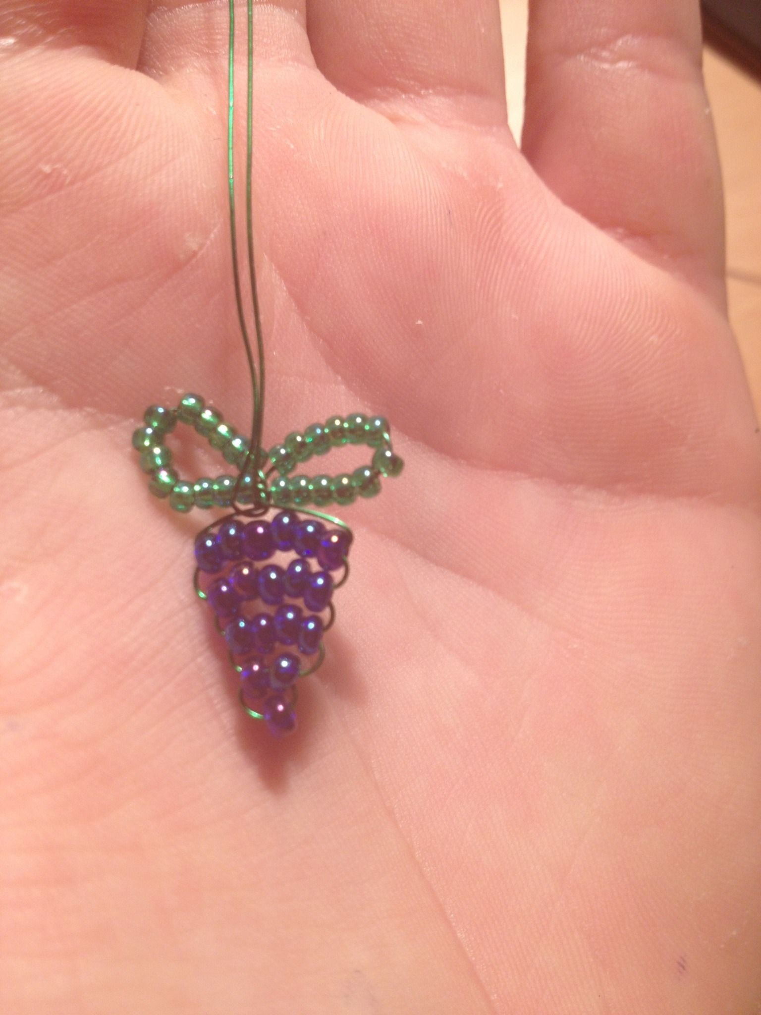 Beaded Grapes : 6 Steps - Instructables
