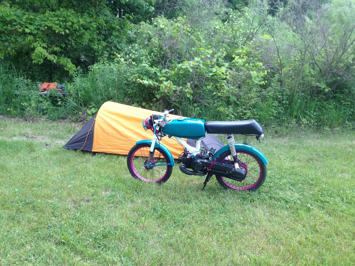 Building a Bike: Custom Honda Hobbit Moped : 8 Steps - Instructables