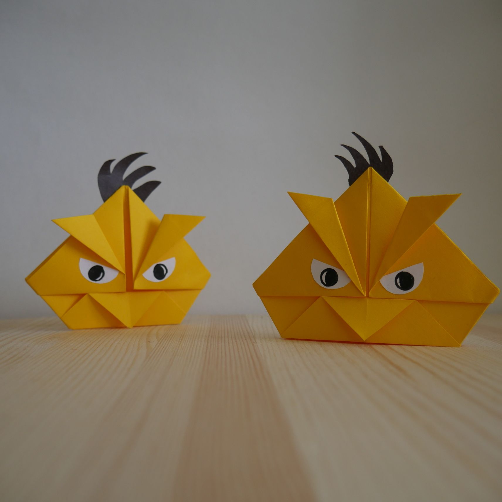 Origami Angry Birds : 10 Steps - Instructables