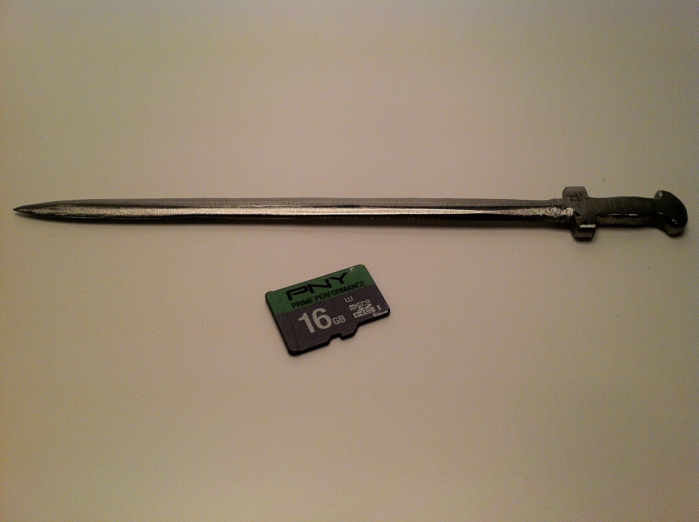 Mini Sword Made From Nail : 6 Steps (with Pictures) - Instructables