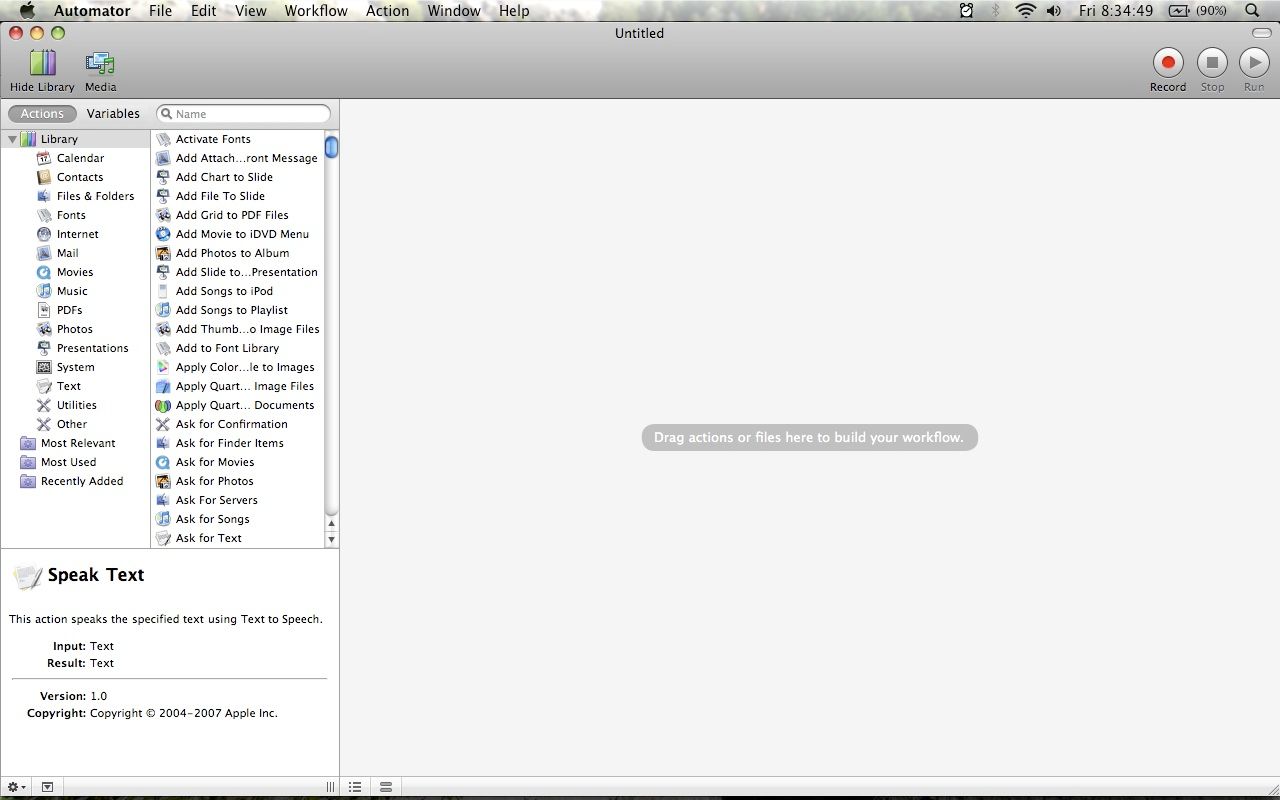 How to Use Automator : 5 Steps - Instructables