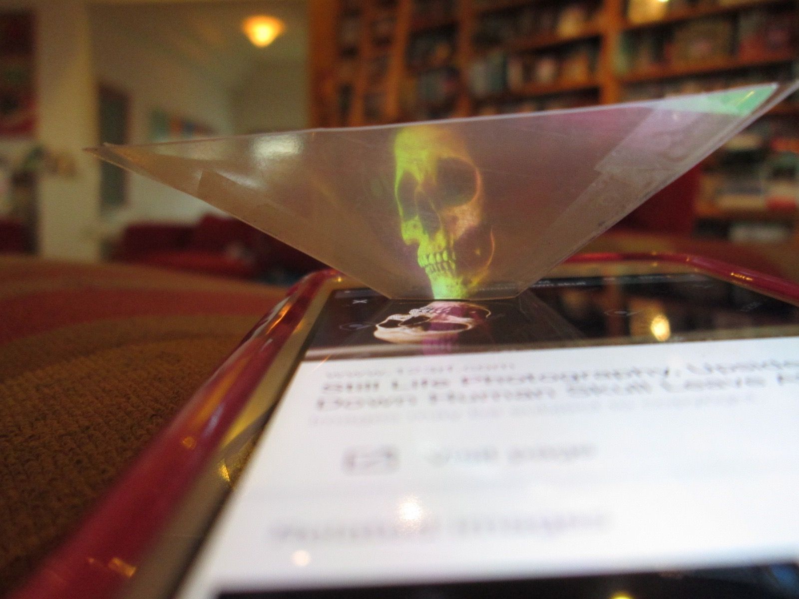 Amazing 3D Projection Pyramid in 10 Min From Clear Plastic Sheet ! : 3 ...