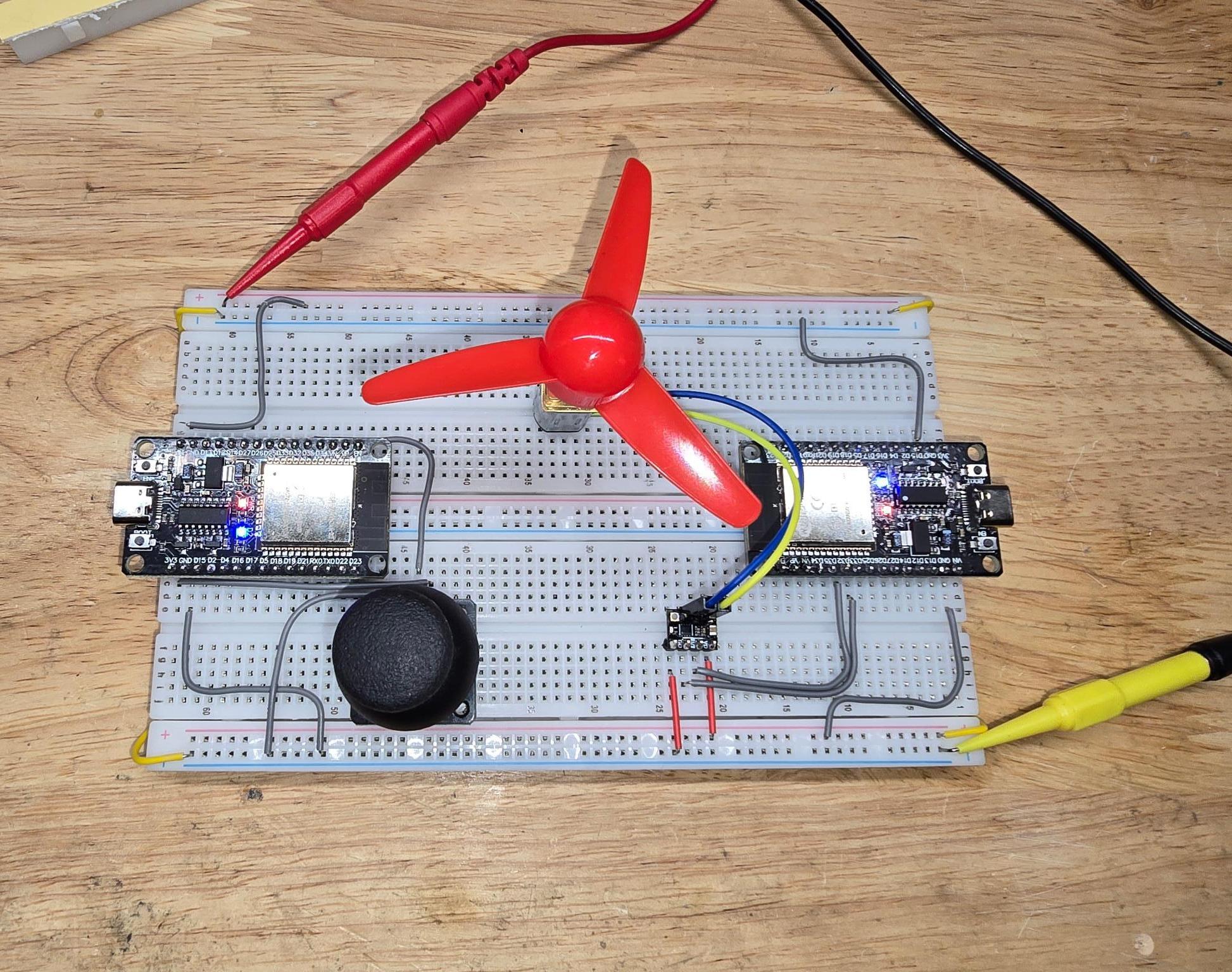 Back to Basics: Wireless DC Fan Motor Control Using 2 X ESP32 Boards : 4 Steps (with Pictures ...