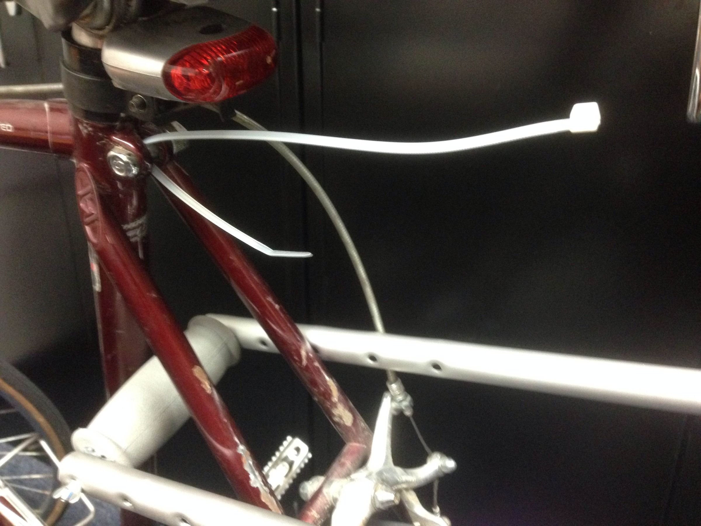 Turn a Crutch Into a Bike Rack : 4 Steps - Instructables