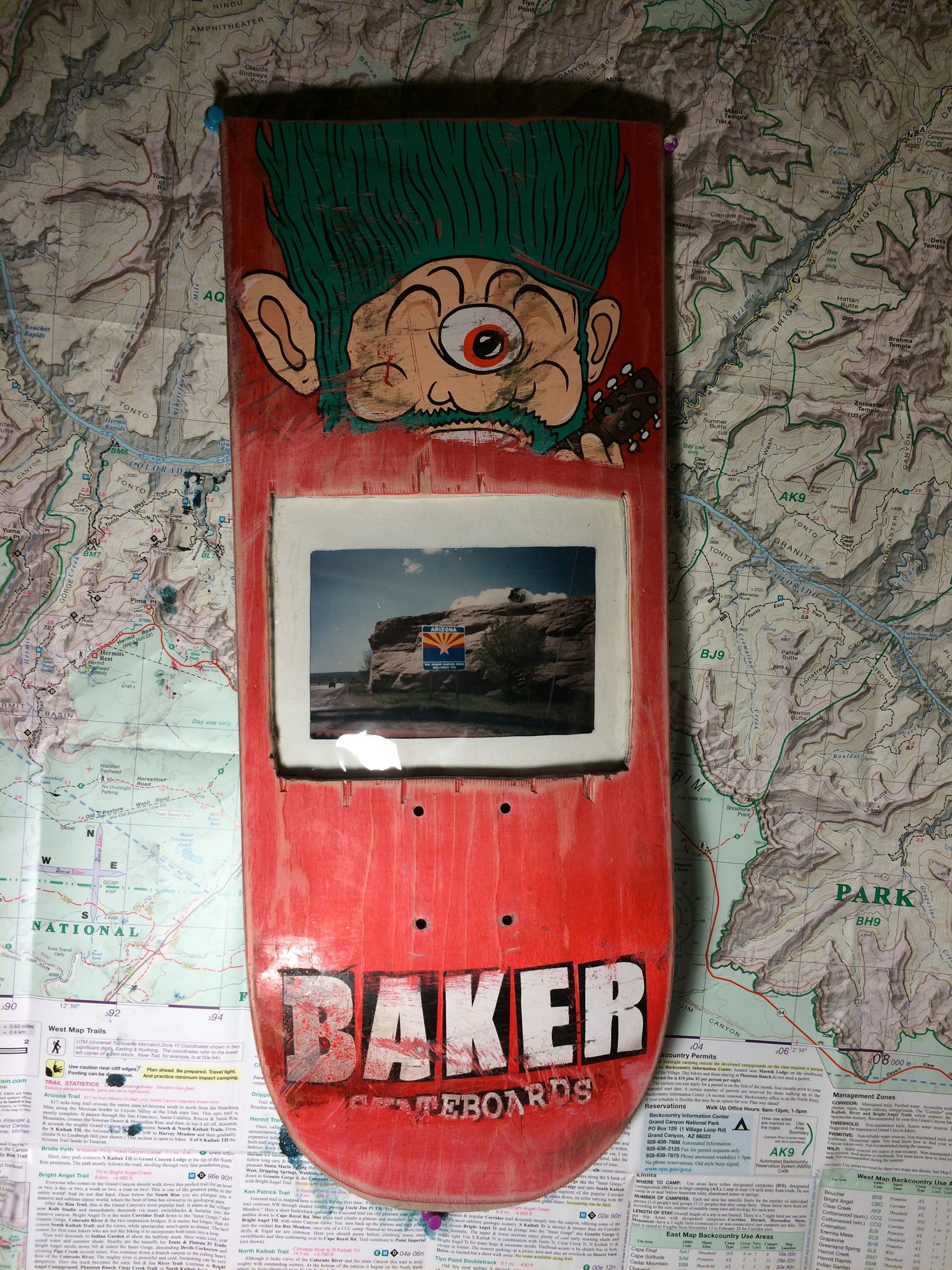Skateboard Picture Frame : 9 Steps - Instructables