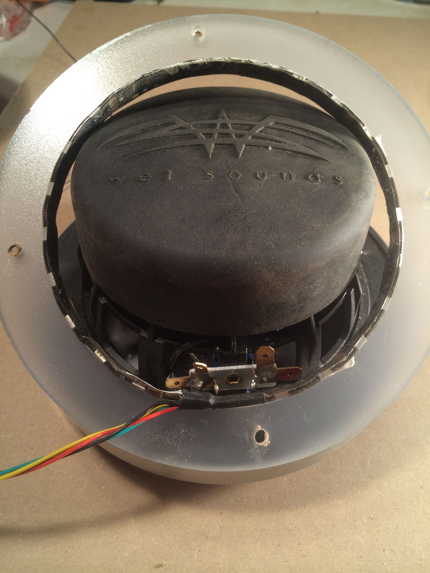 RGB LED Speaker Ring Install Wetsounds Xs-65 Xs-650 : 11 Steps (with ...