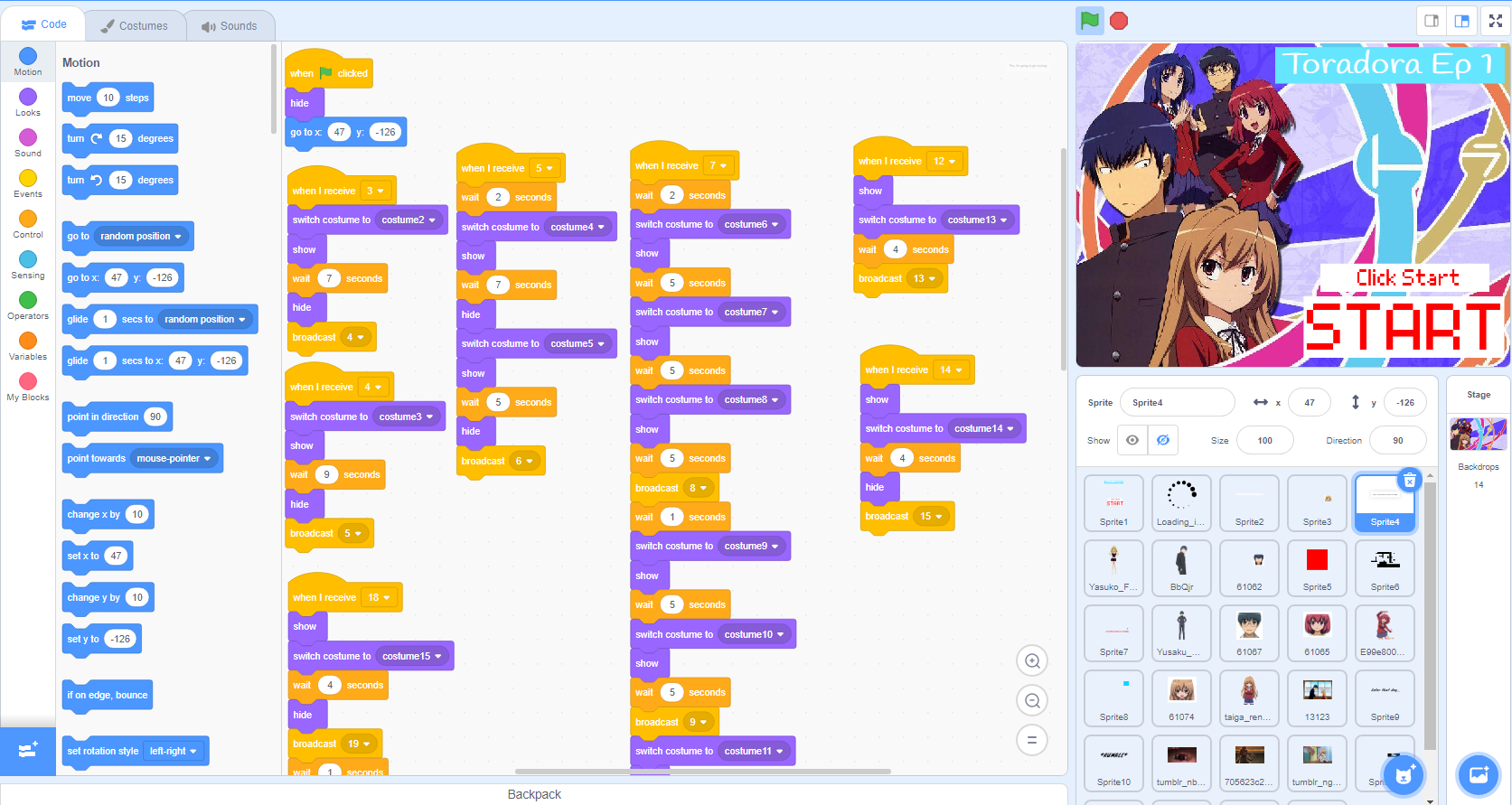 Story Interactive (Scratch Game) : 8 Steps - Instructables