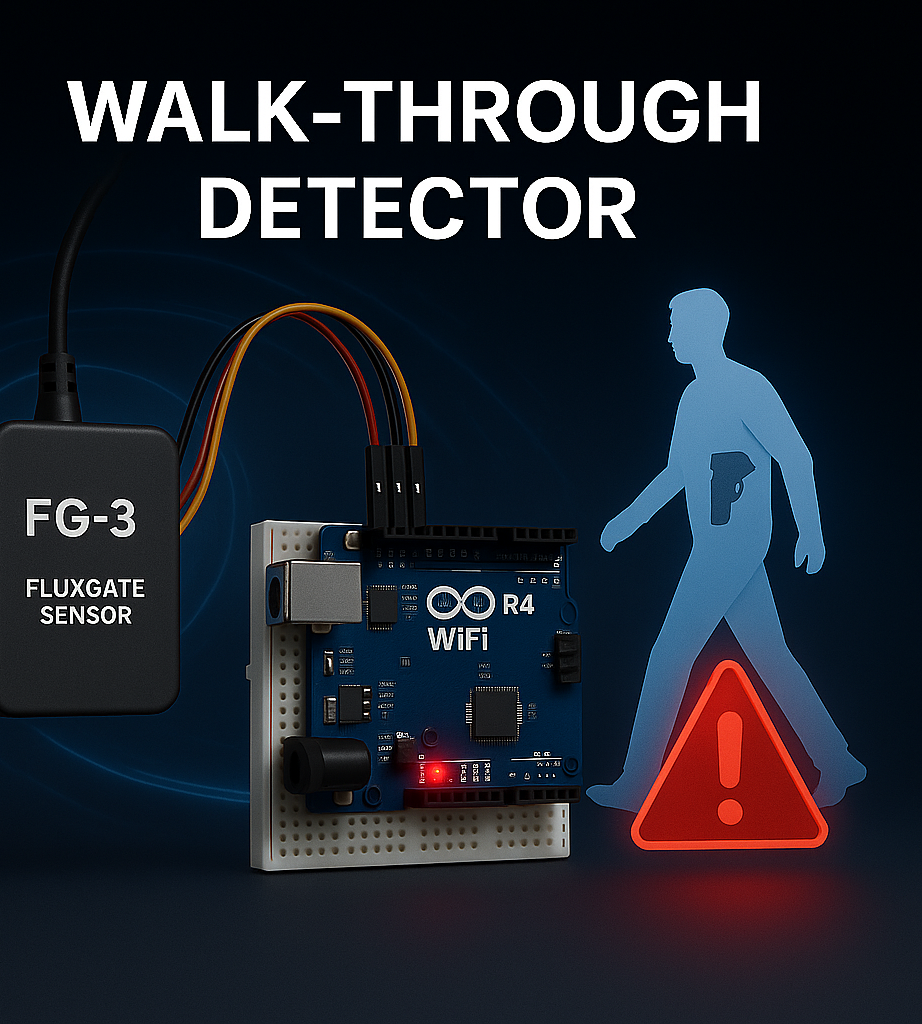 How to Build a DIY Walkthrough Detector Using Arduino UNO : 9 Steps - Instructables