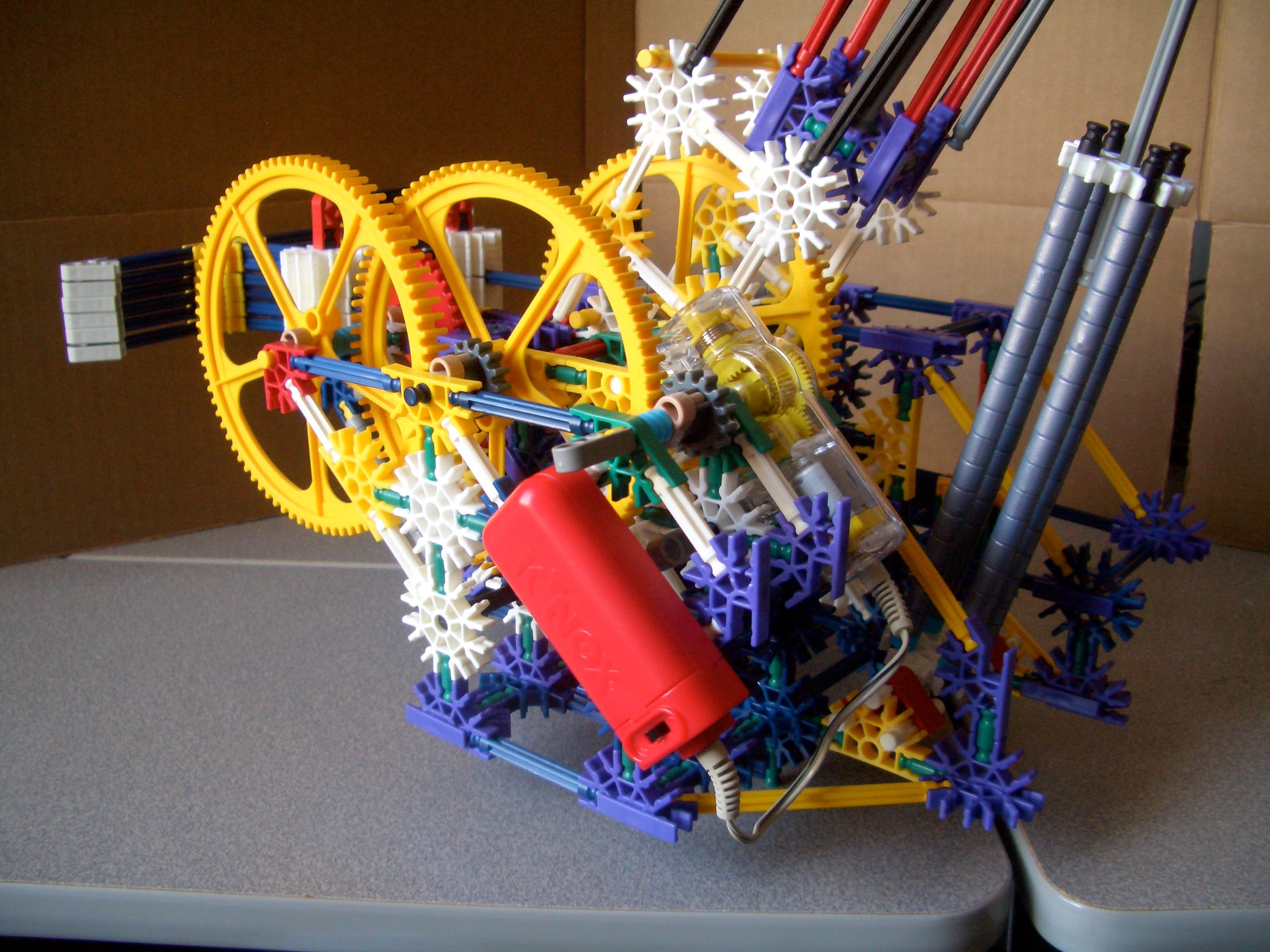 K'NEX Mobile Crane Truck V.3 Instructions : 8 Steps - Instructables