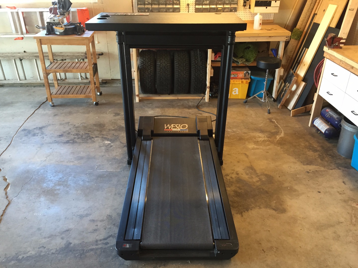 The Treadmill Desk to End All Treadmill Desks : 8 Steps (with Pictures ...