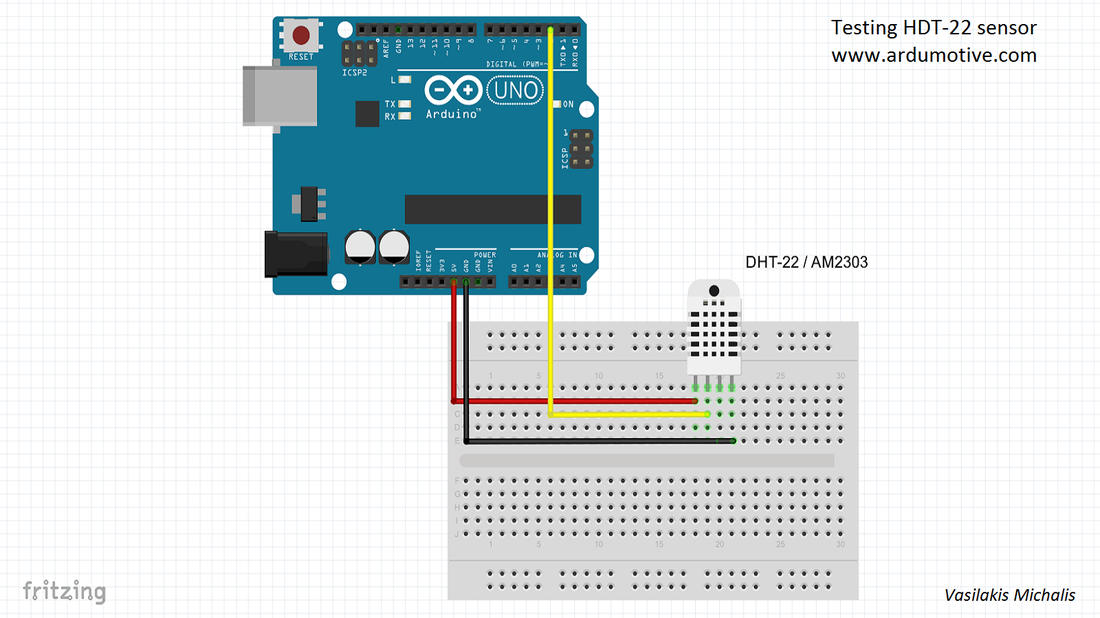 How to Use DHT-22 Sensor - Arduino Tutorial : 5 Steps - Instructables