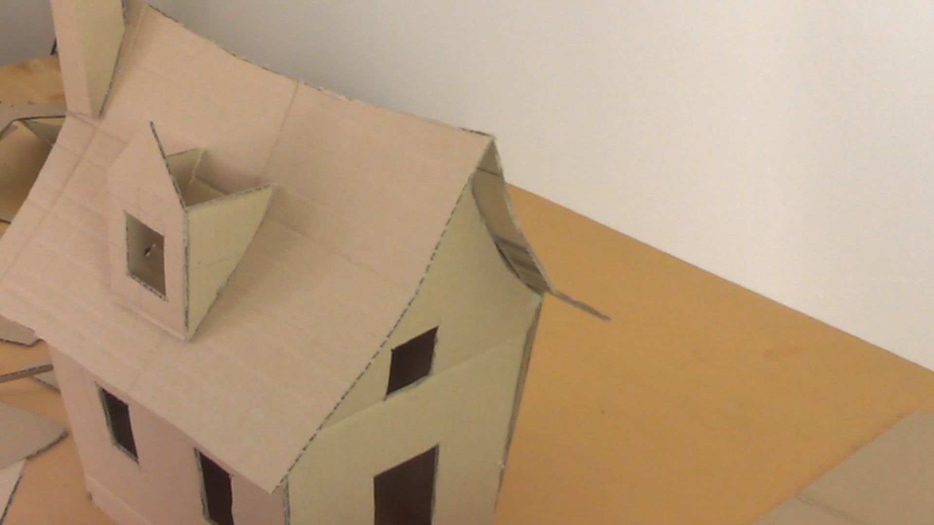 DIY Witch House Using Recycled Cardboard. : 5 Steps - Instructables