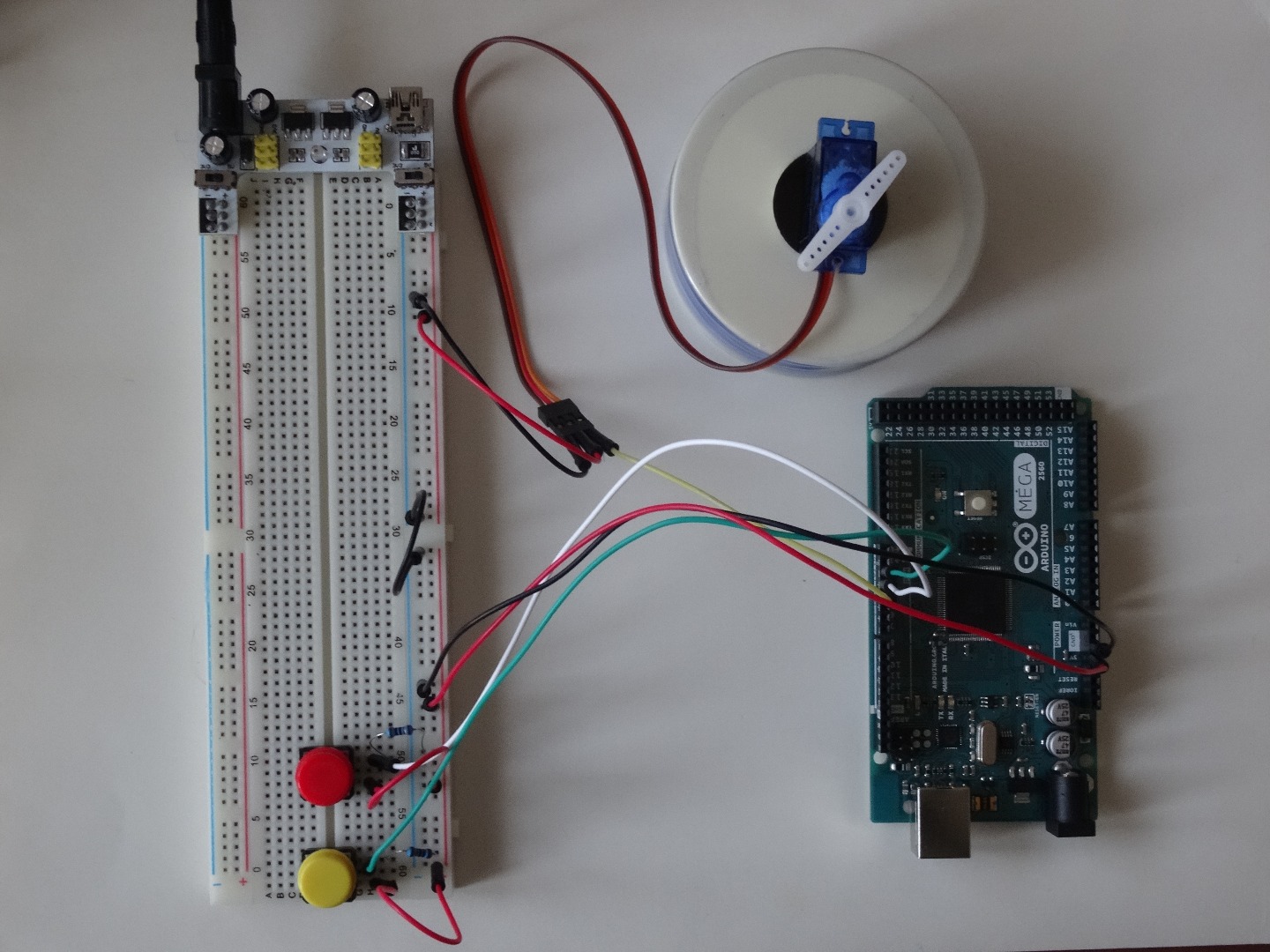 Arduino: Control Servo With Buttons : 10 Steps (with Pictures ...