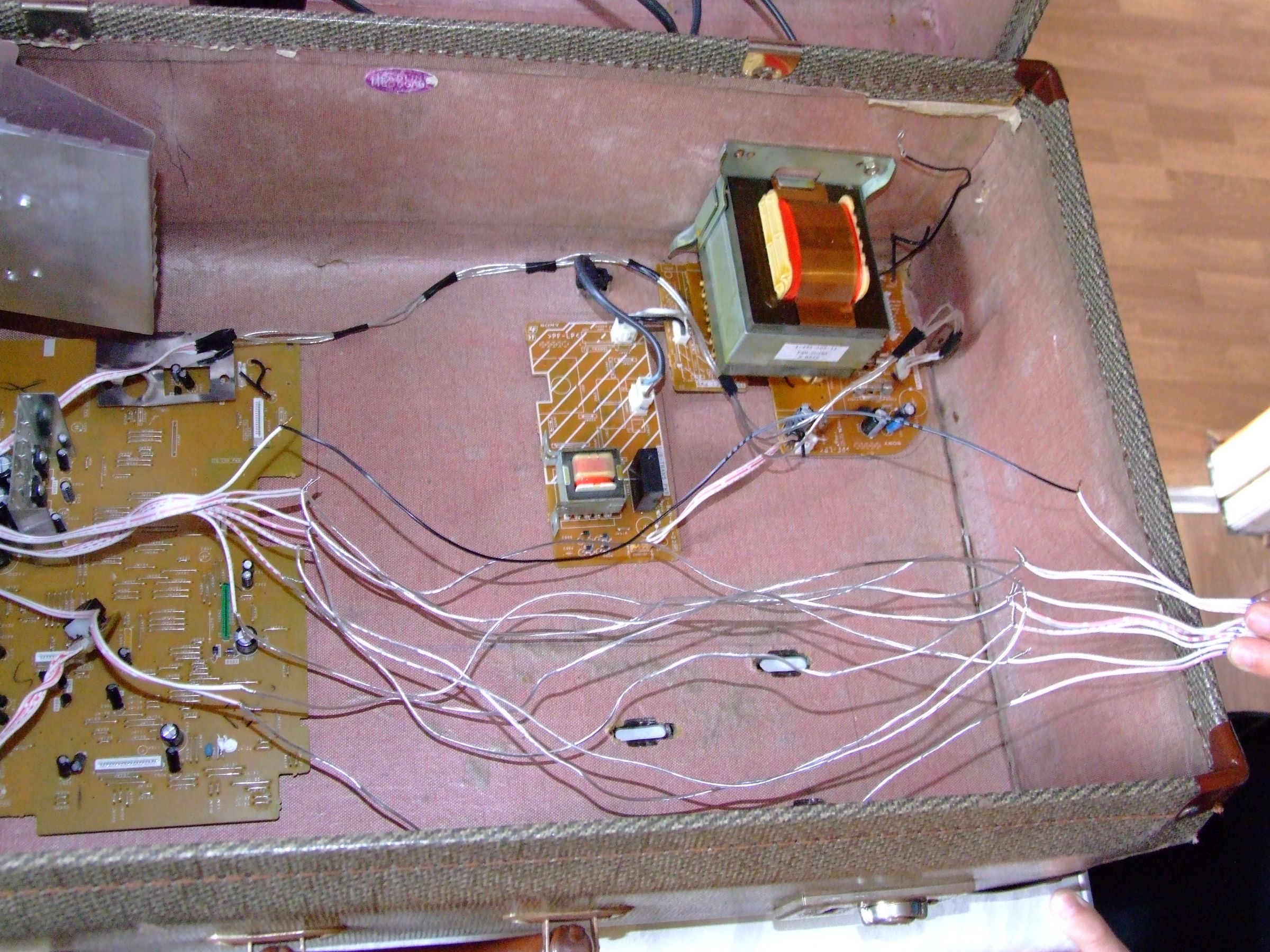 Old Suitcase Transformed Into Amplified Stereo Speaker - Instructables