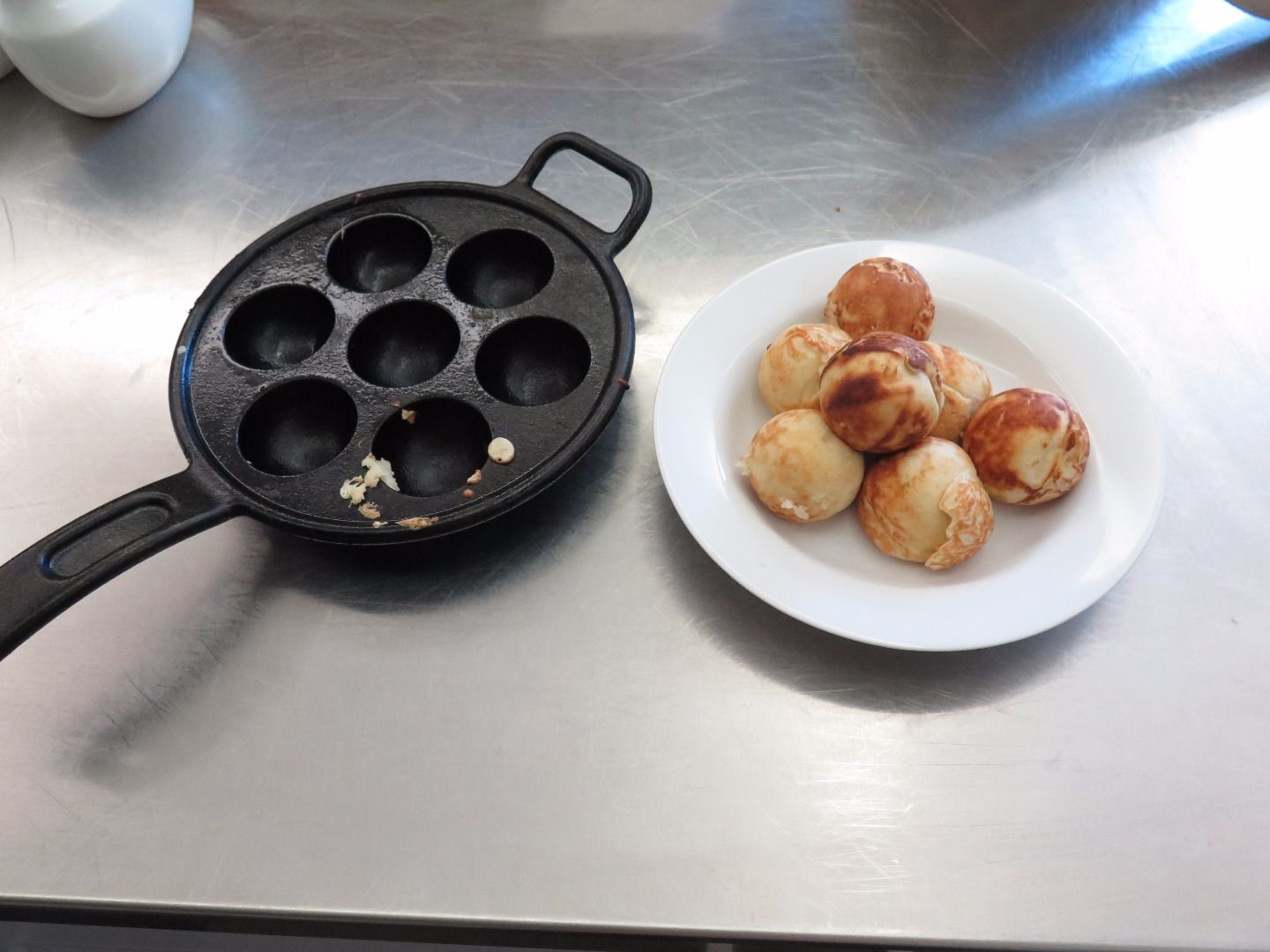 Danish Sphere Pancakes : Aebleskiver : 3 Steps (with Pictures ...