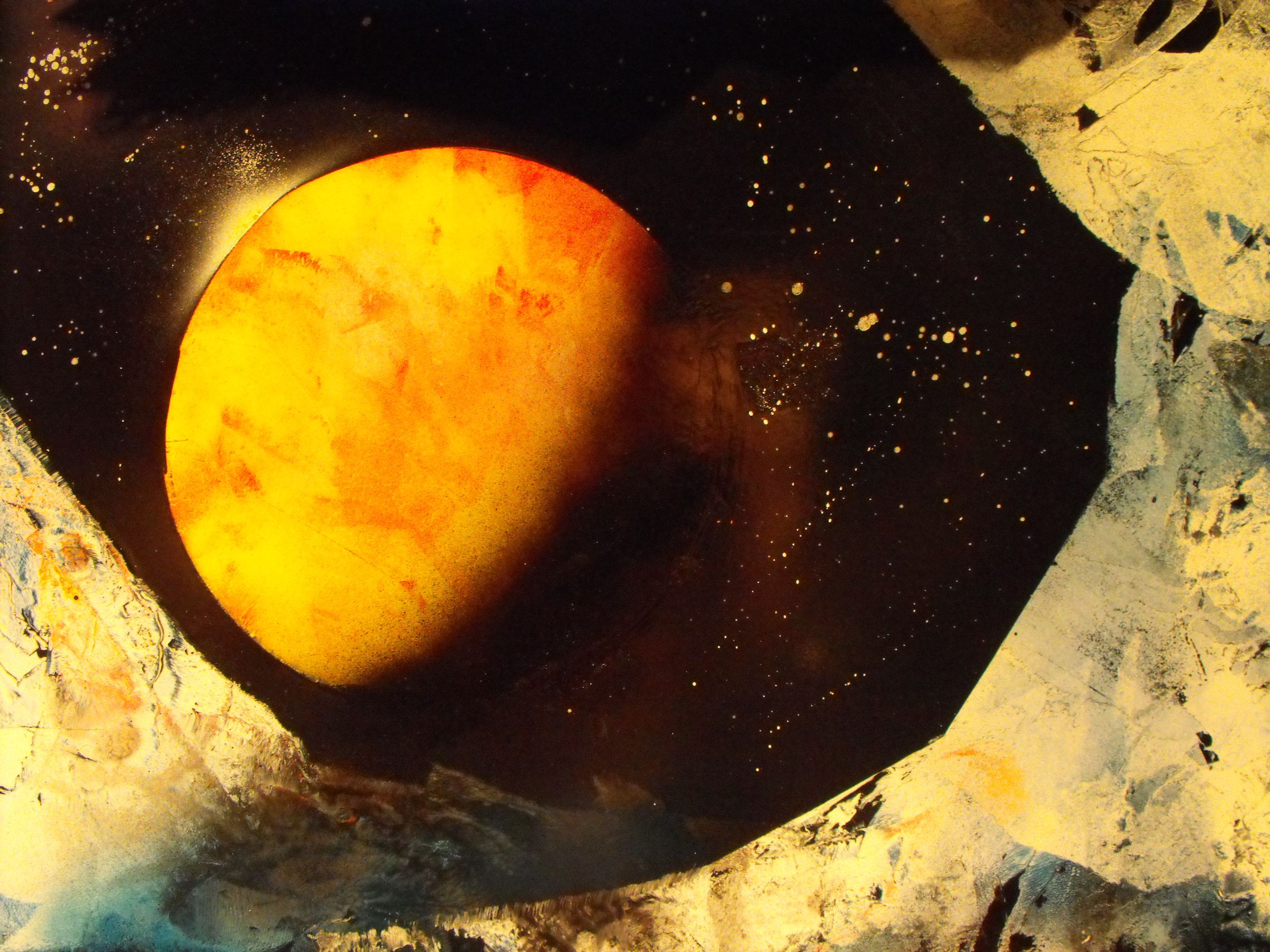 How to Paint an Amazing Space Scene : 5 Steps (with Pictures ...