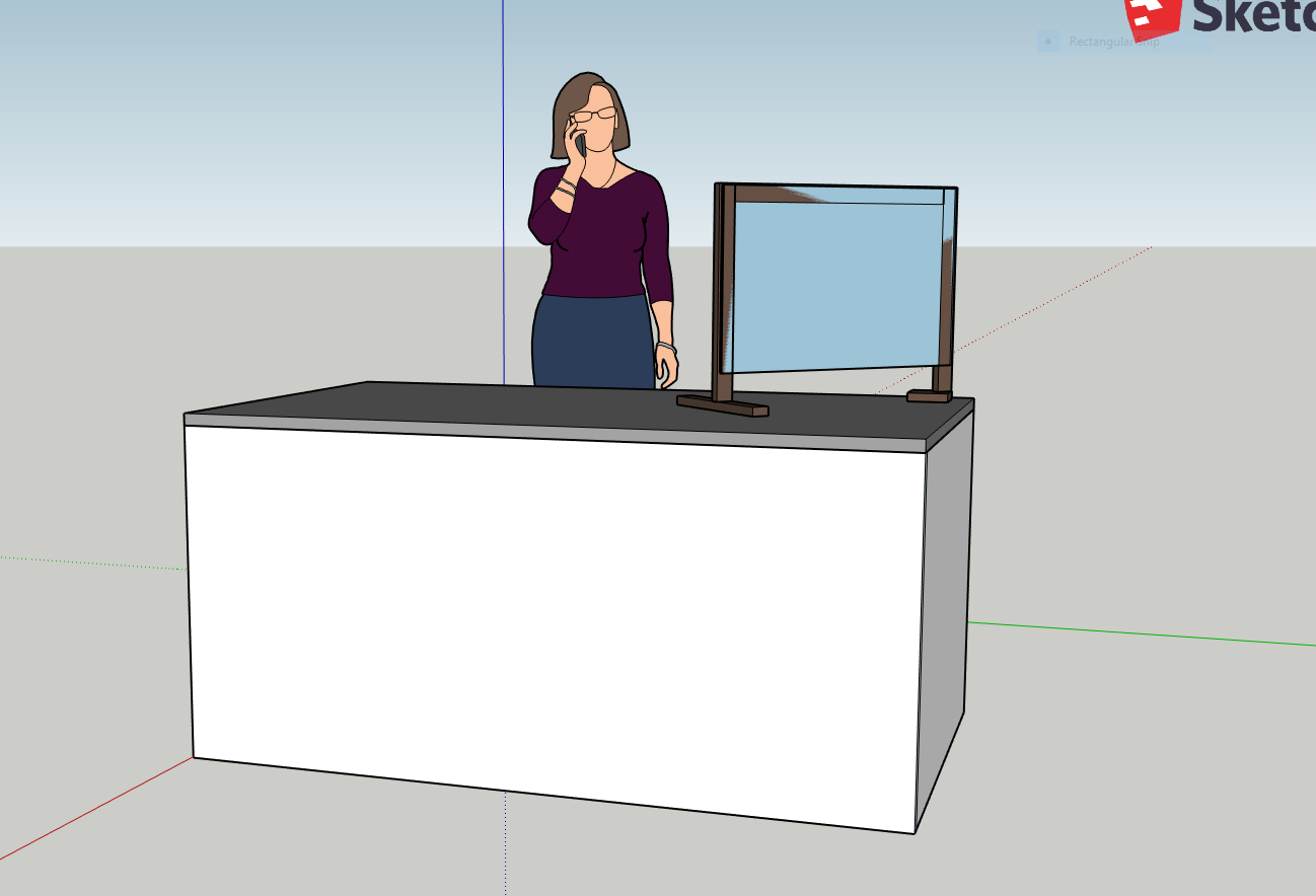 DIY Teacher Desk Shield for Writing Conferences : 7 Steps (with ...