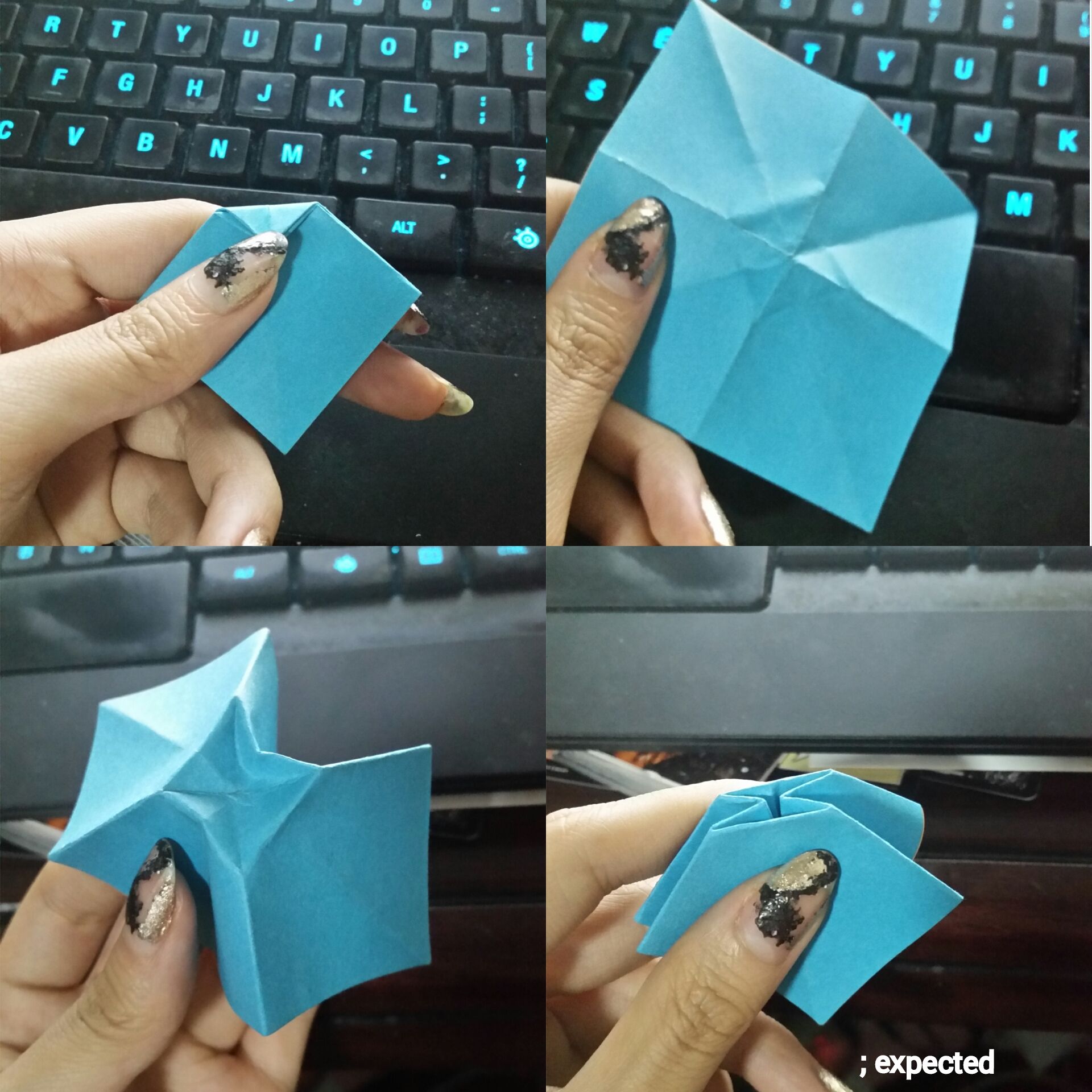 Origami Paper Bow : 10 Steps - Instructables