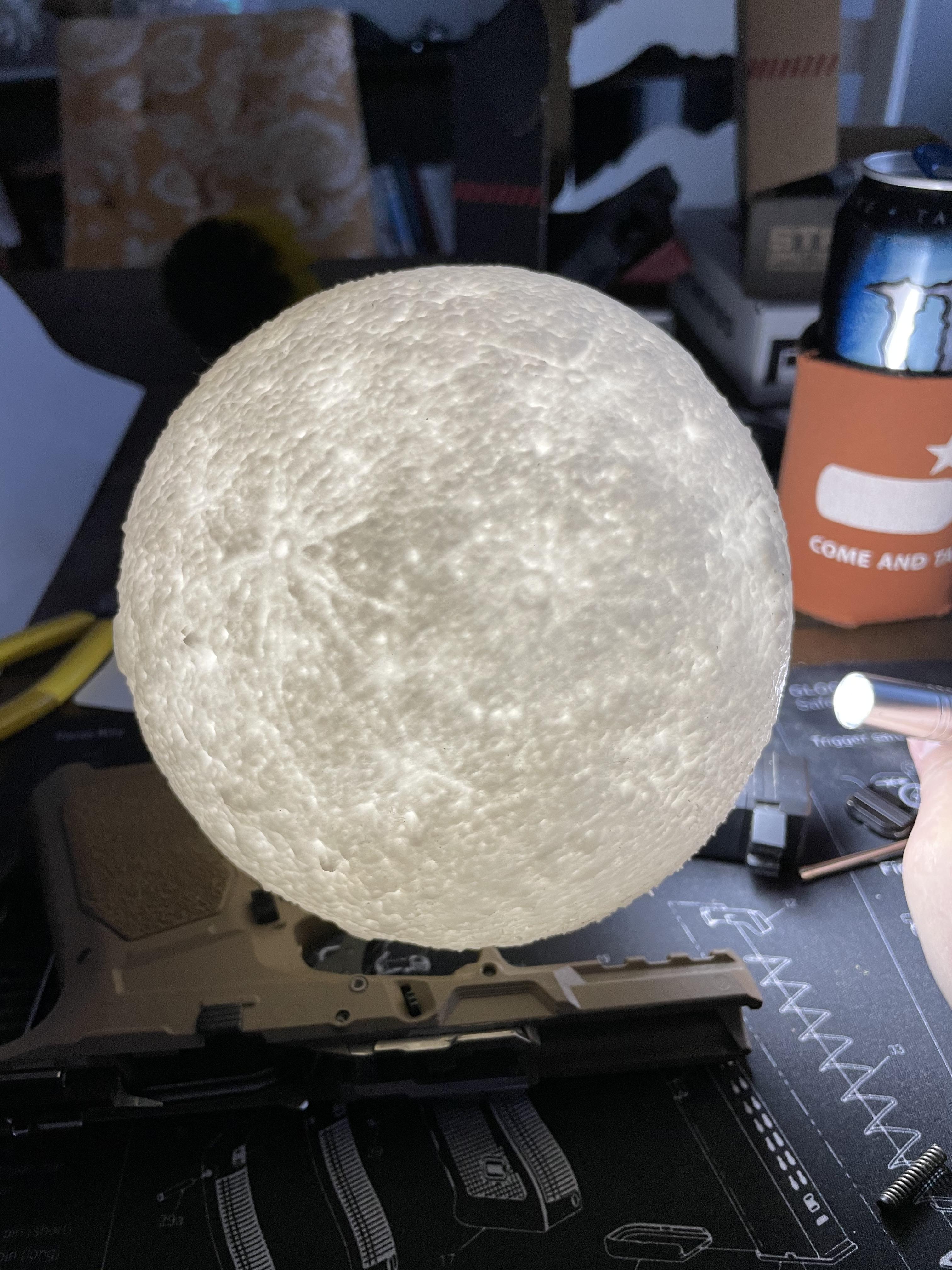 Progressive Detail Moon Lamp : 23 Steps (with Pictures) - Instructables