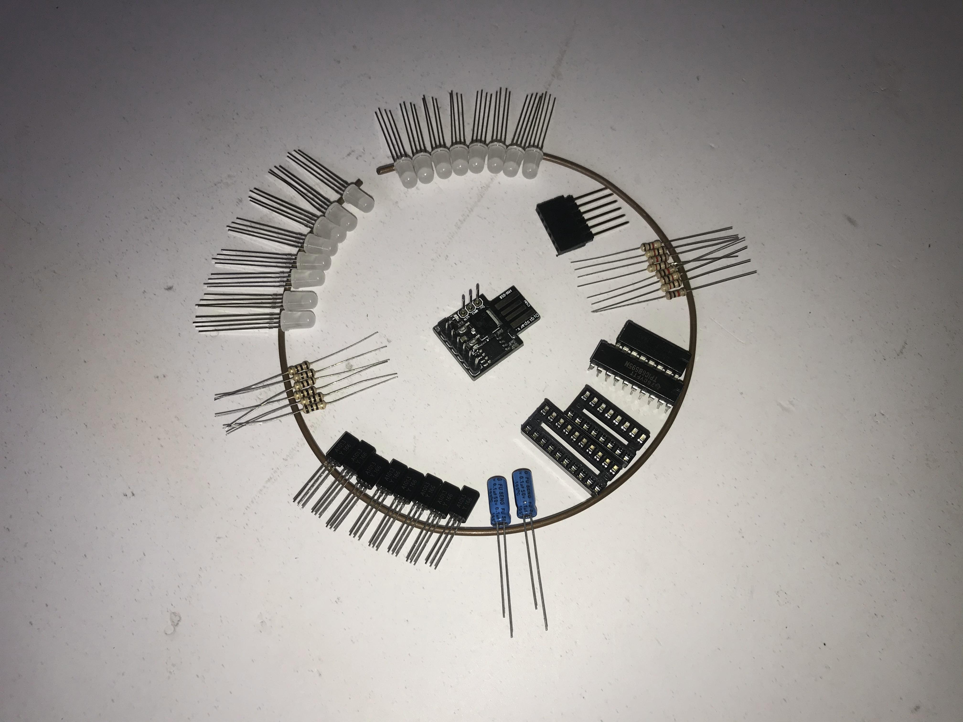Rainbow Led Circuit Sculpture : 5 Steps (with Pictures) - Instructables