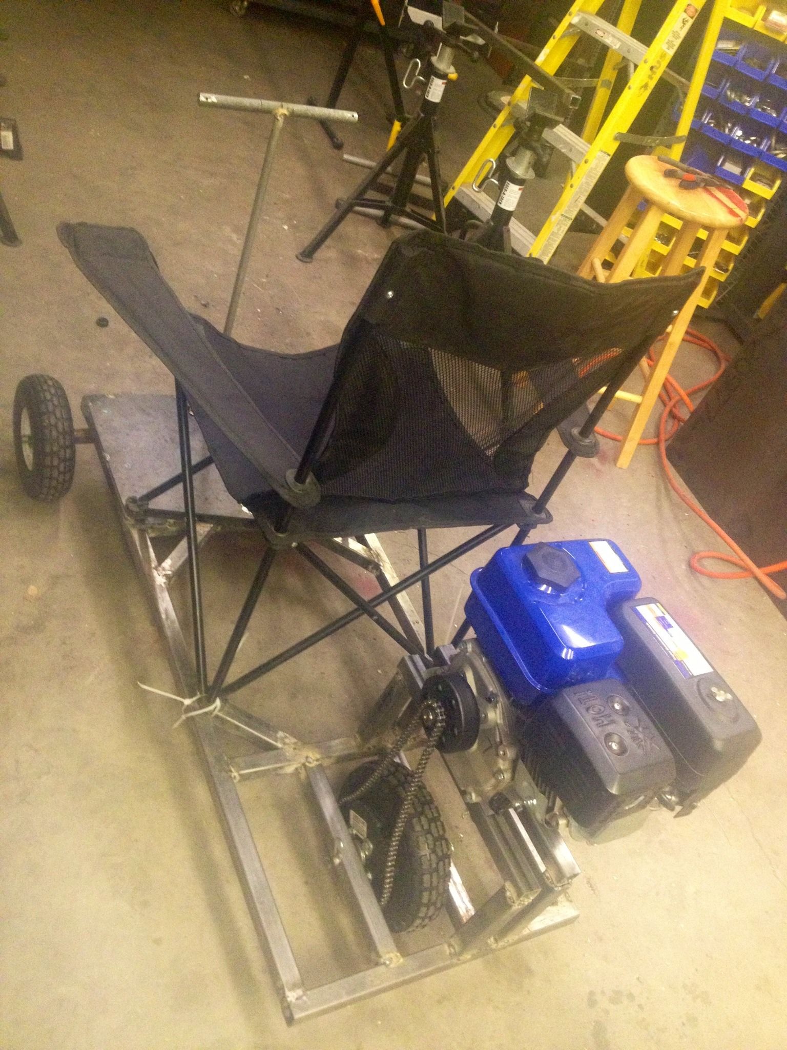 Lawn Chair Gokart : 7 Steps - Instructables