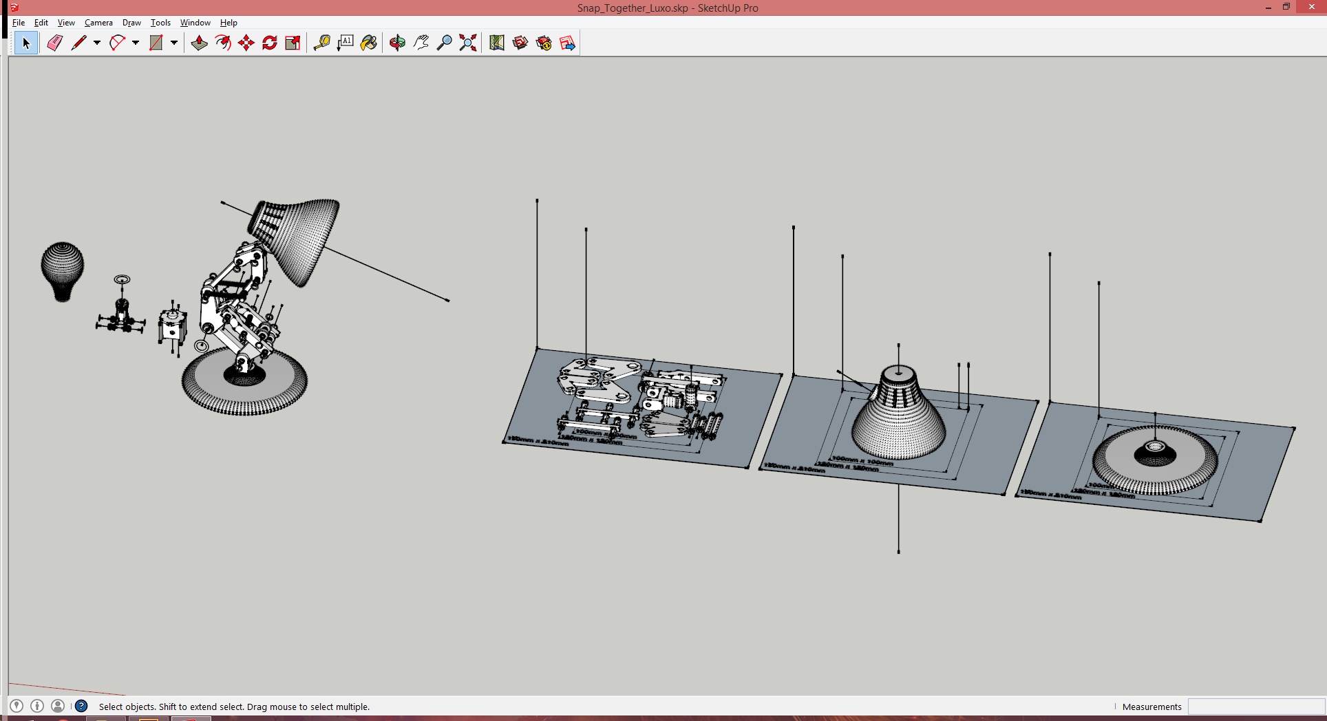 3d Printed and Laser Cut Lamp (with Extra Features) : 10 Steps ...