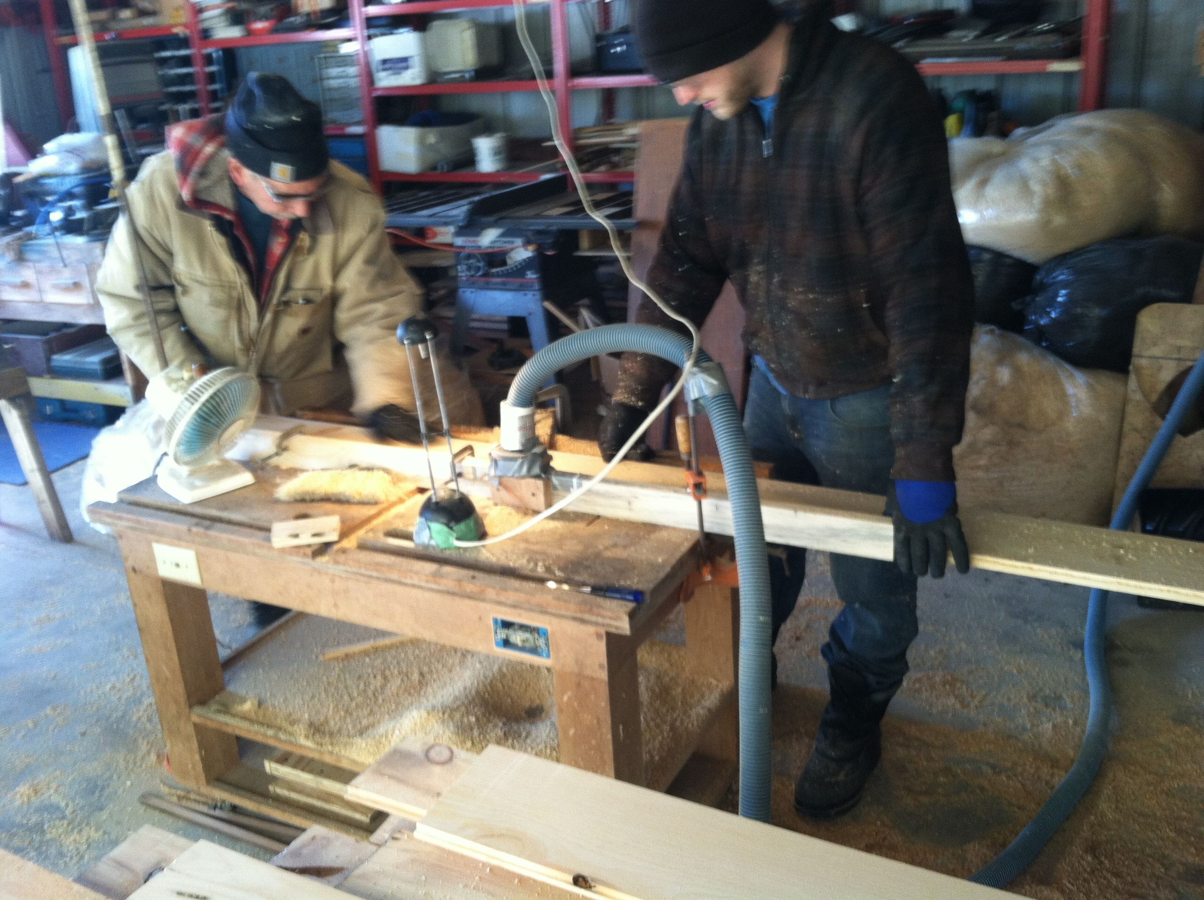 Wide Plank Floor DIY: Rough Cut to Tongue and Groove : 10 Steps (with ...