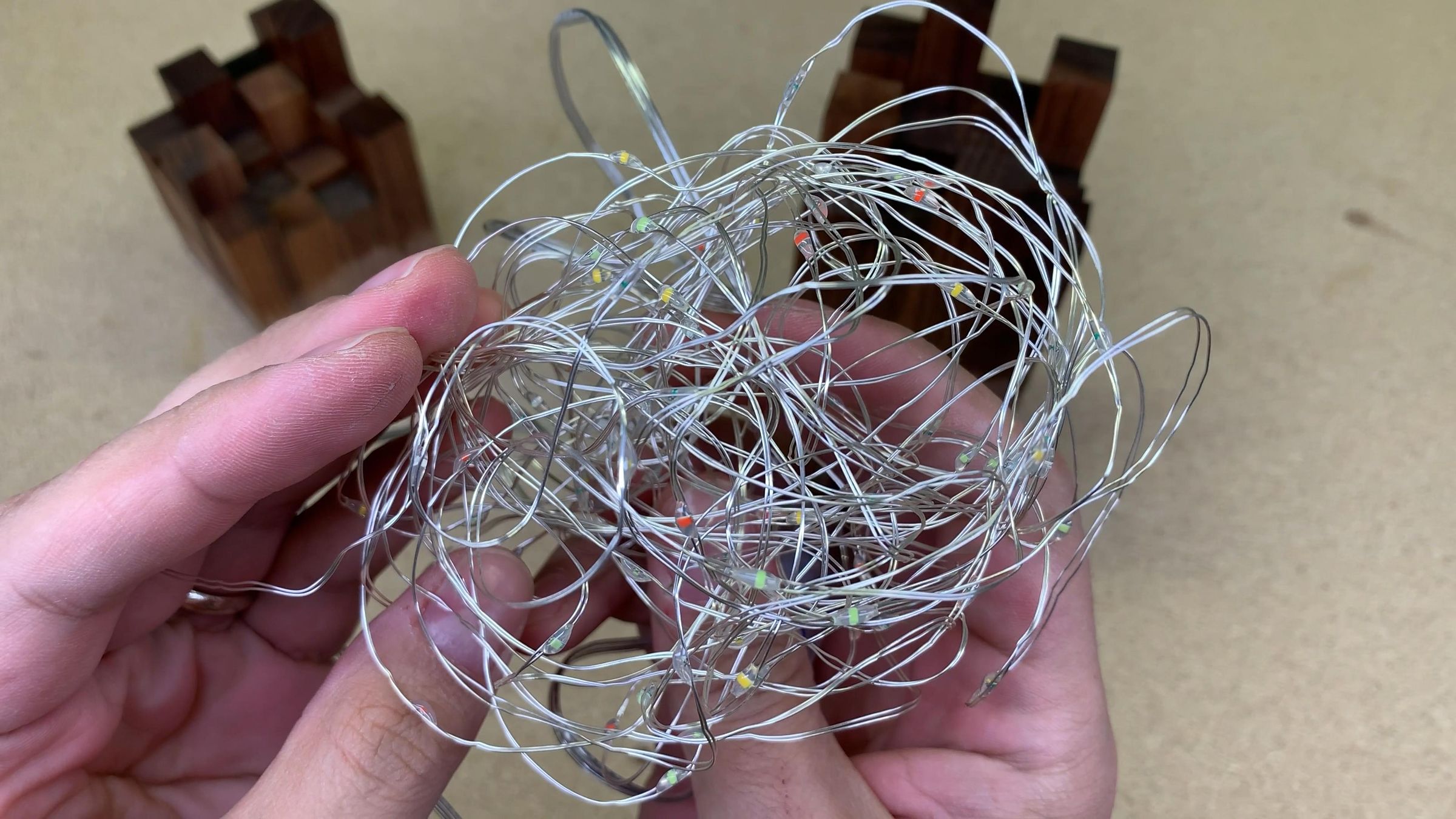 Epoxy Resin and Walnut LED Night Lamp : 18 Steps (with Pictures ...