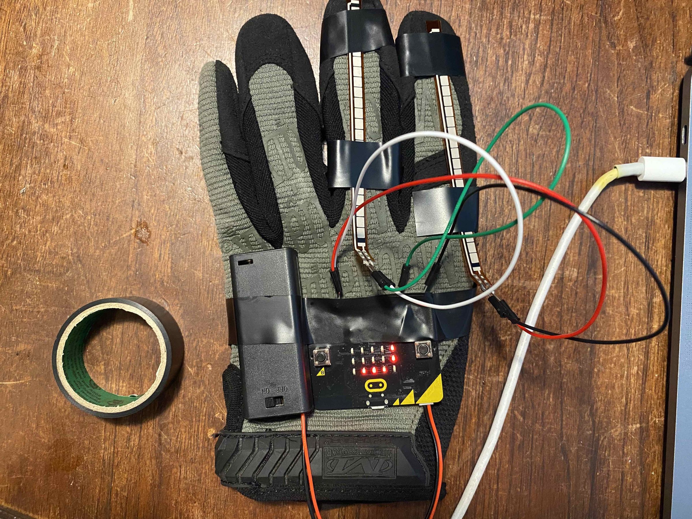 Digits: a Microbit Bluetooth MIDI Controller Glove for IOS : 9 Steps ...