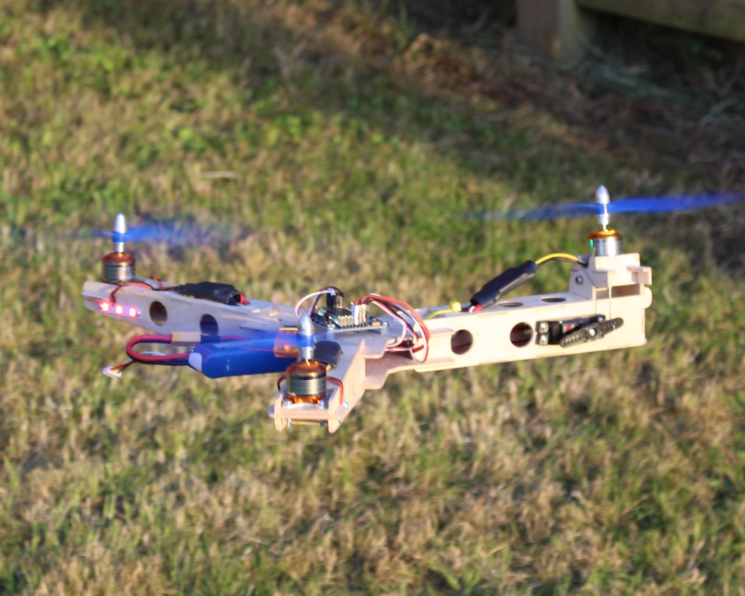 Simple Plywood Tricopter. : 6 Steps (with Pictures) - Instructables