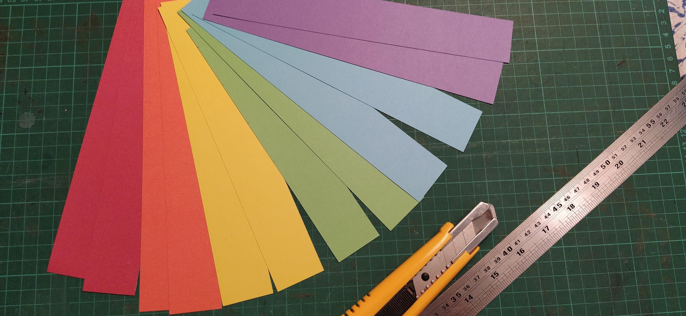 Rainbow Colored 3D Paper Cross : 5 Steps (with Pictures) - Instructables