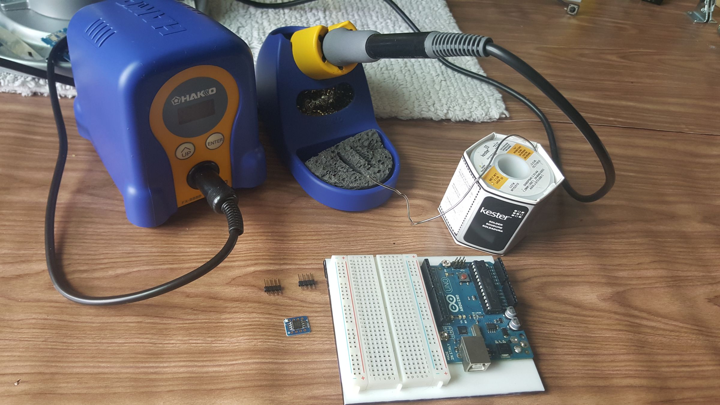 How to Solder Headers Straight : 3 Steps (with Pictures) - Instructables