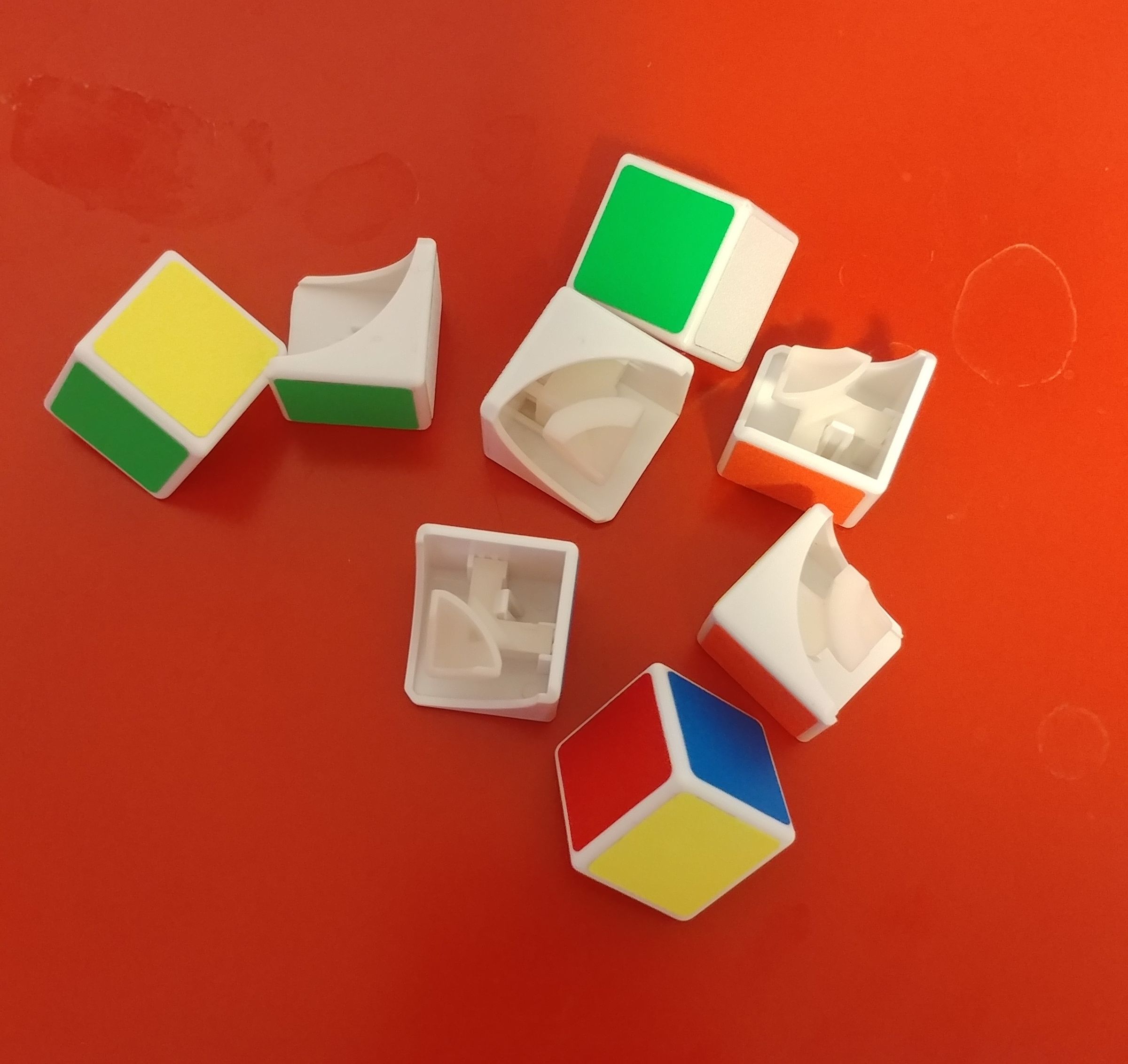 Rubix Cube Flower : 4 Steps (with Pictures) - Instructables