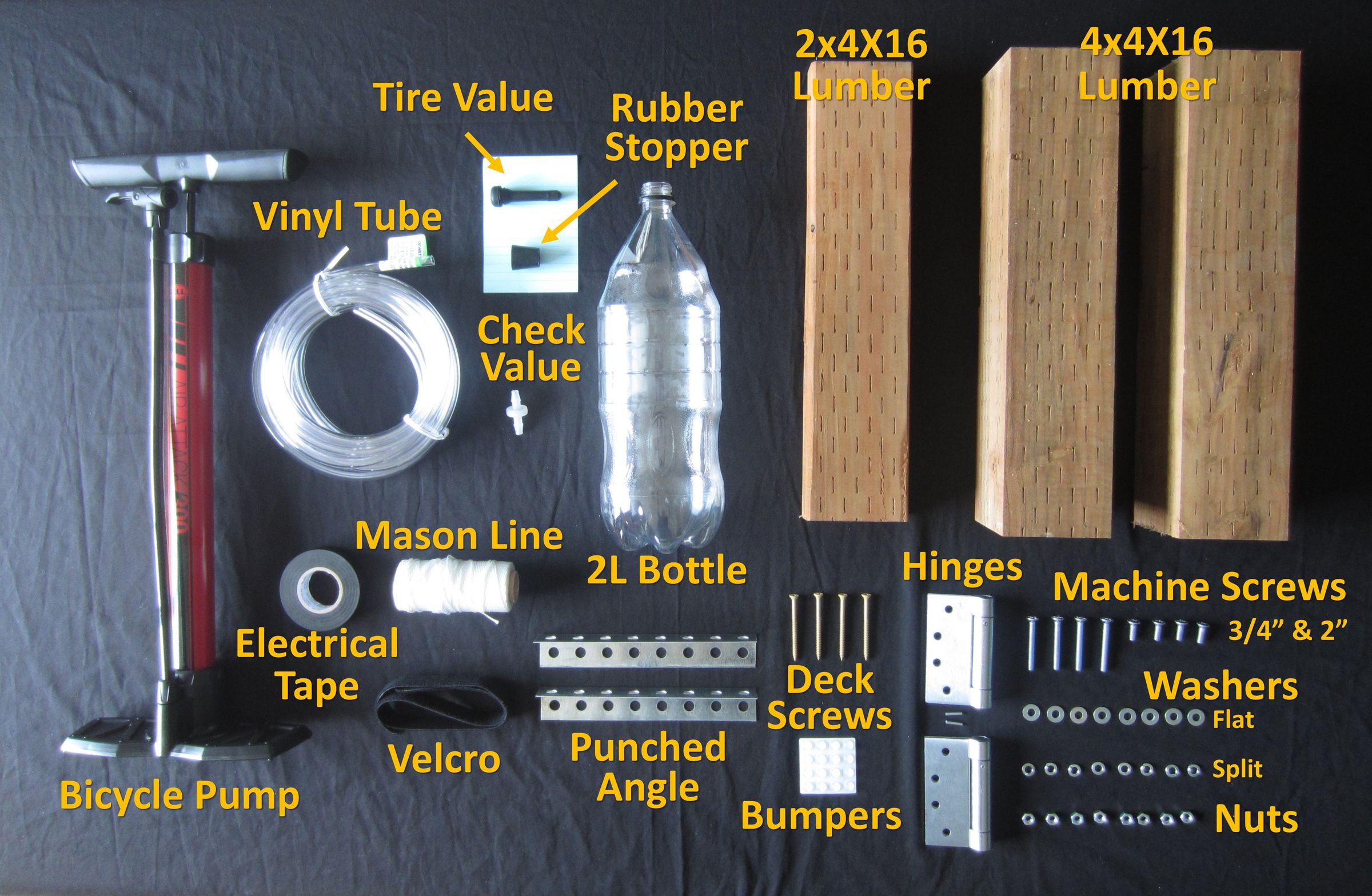 2 Liter Bottle Water Rocket and Launcher Pad : 15 Steps (with Pictures ...
