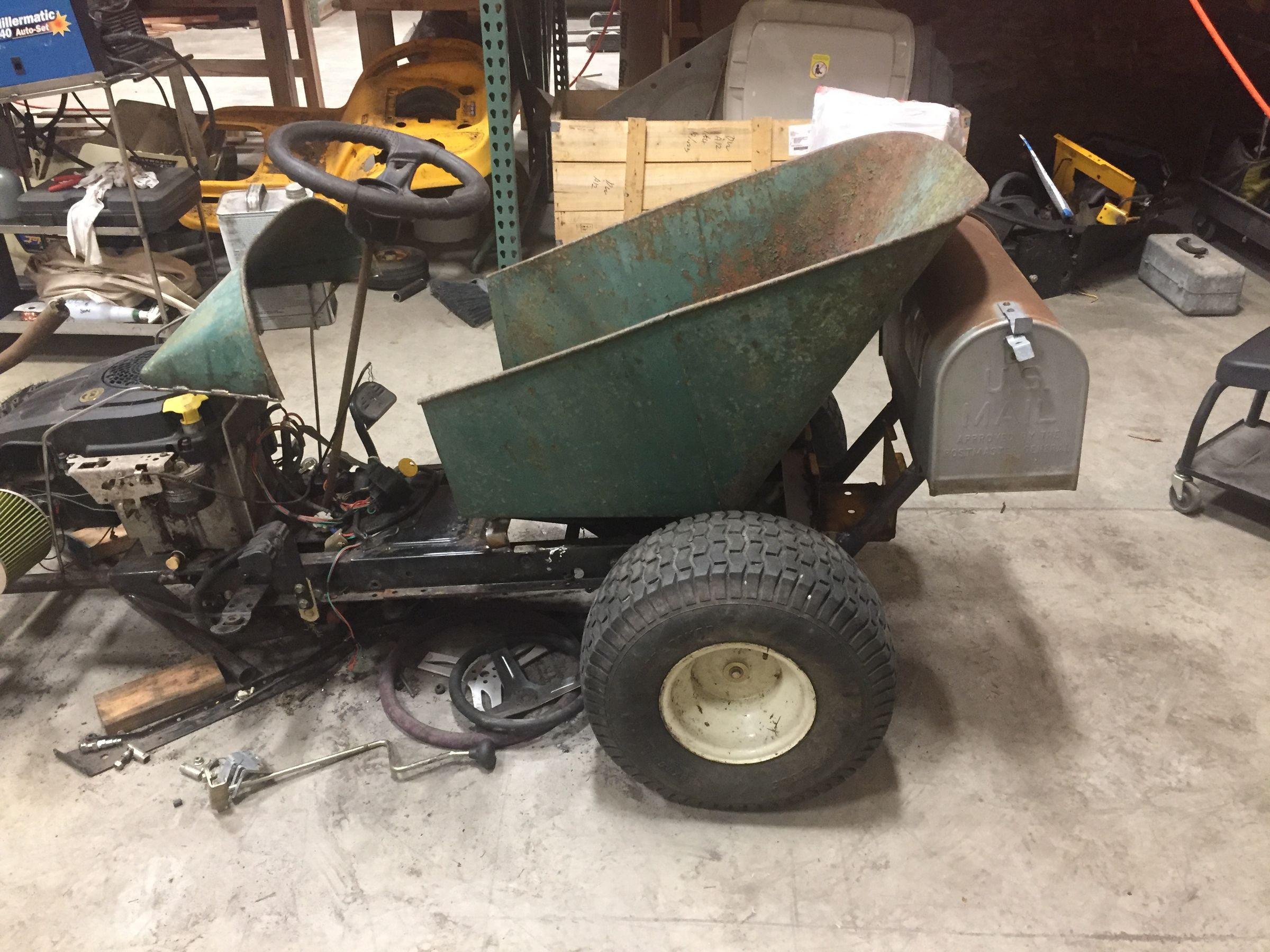 Rat Rod Mower Kart : 10 Steps (with Pictures) - Instructables