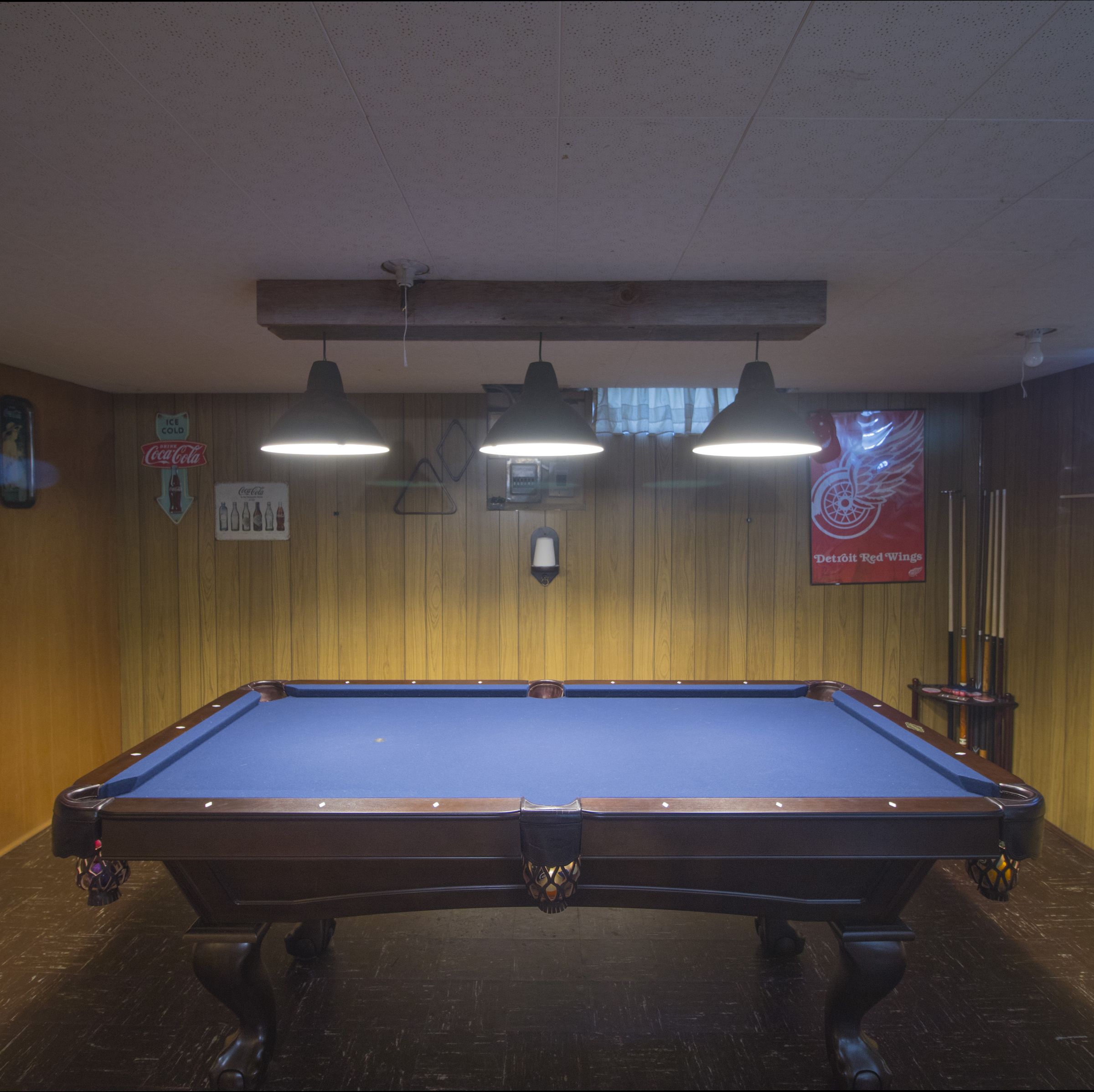 Farmhouse Rustic Pool Table Light With Recycled/Reclaimed Materials ...