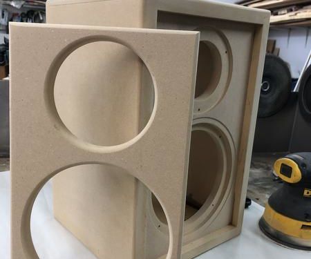 Easy MDF Wood Joints - Speaker Cabinet Enclosure Without Screws : 5 ...