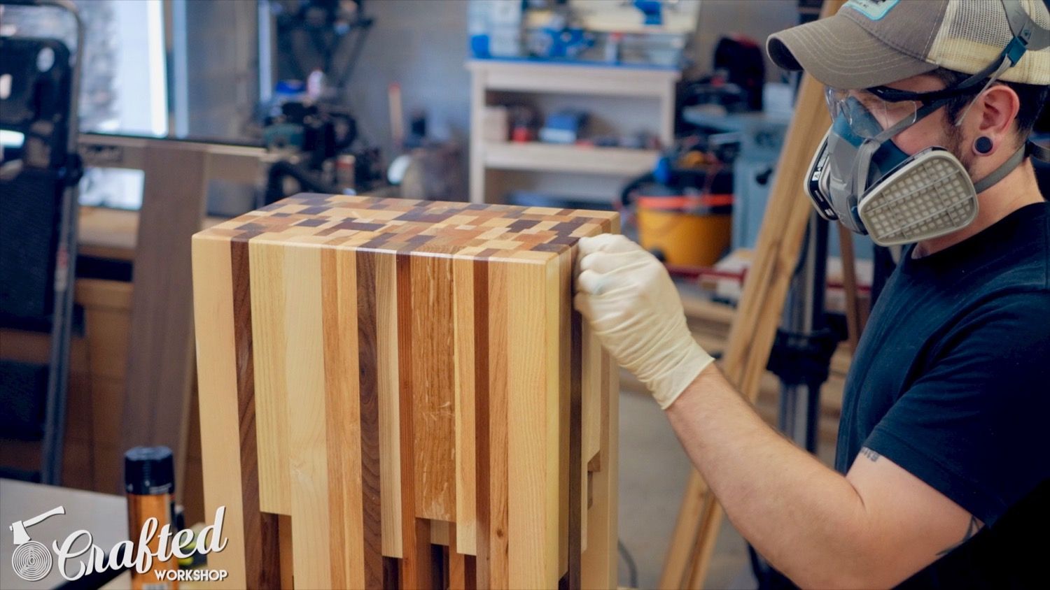Scrap Wood End Grain End Table | How to Build : 11 Steps (with Pictures ...