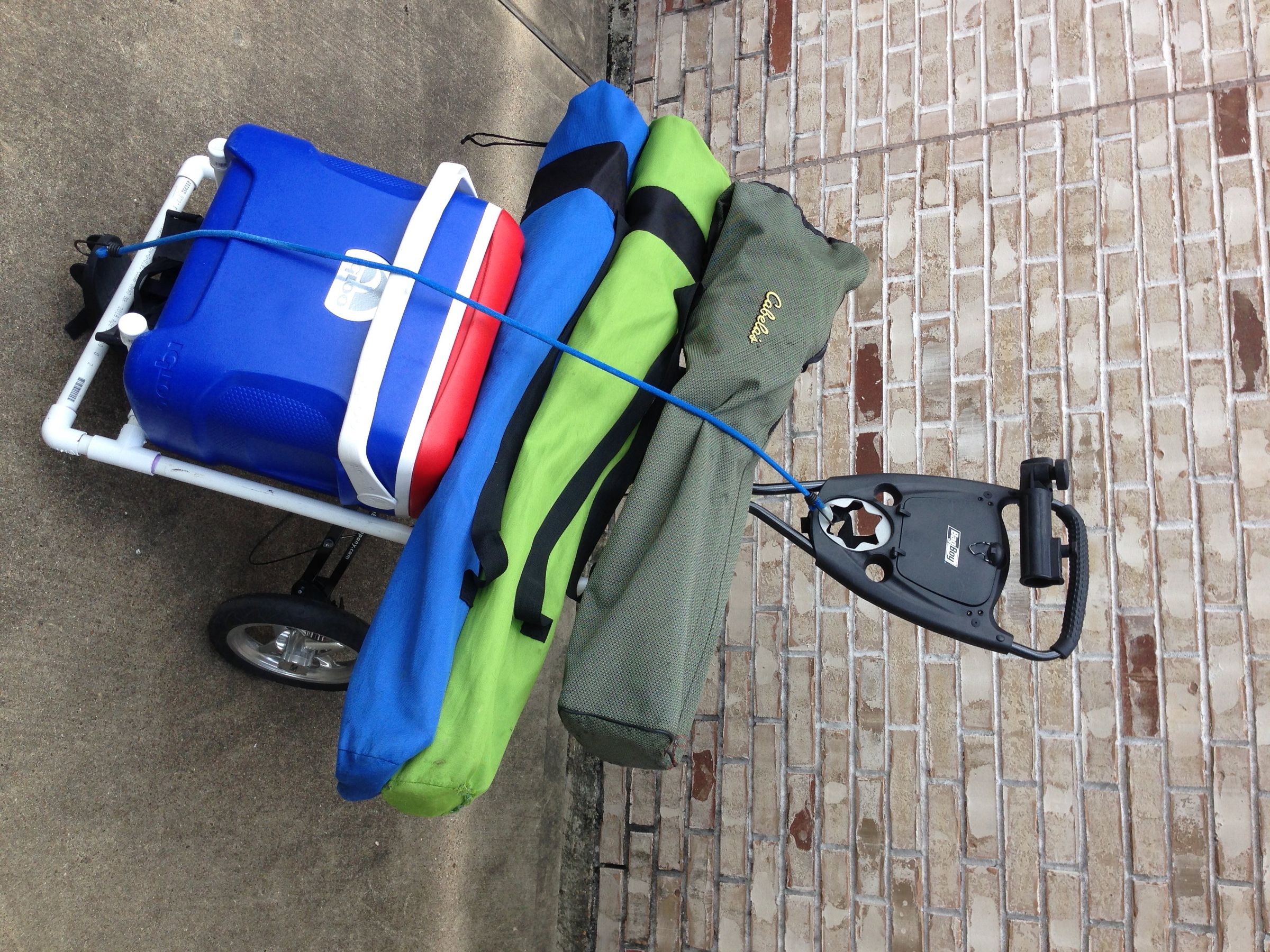 Folding Outdoor Dolly / Pull Cart / Gear Hauler : 3 Steps (with ...