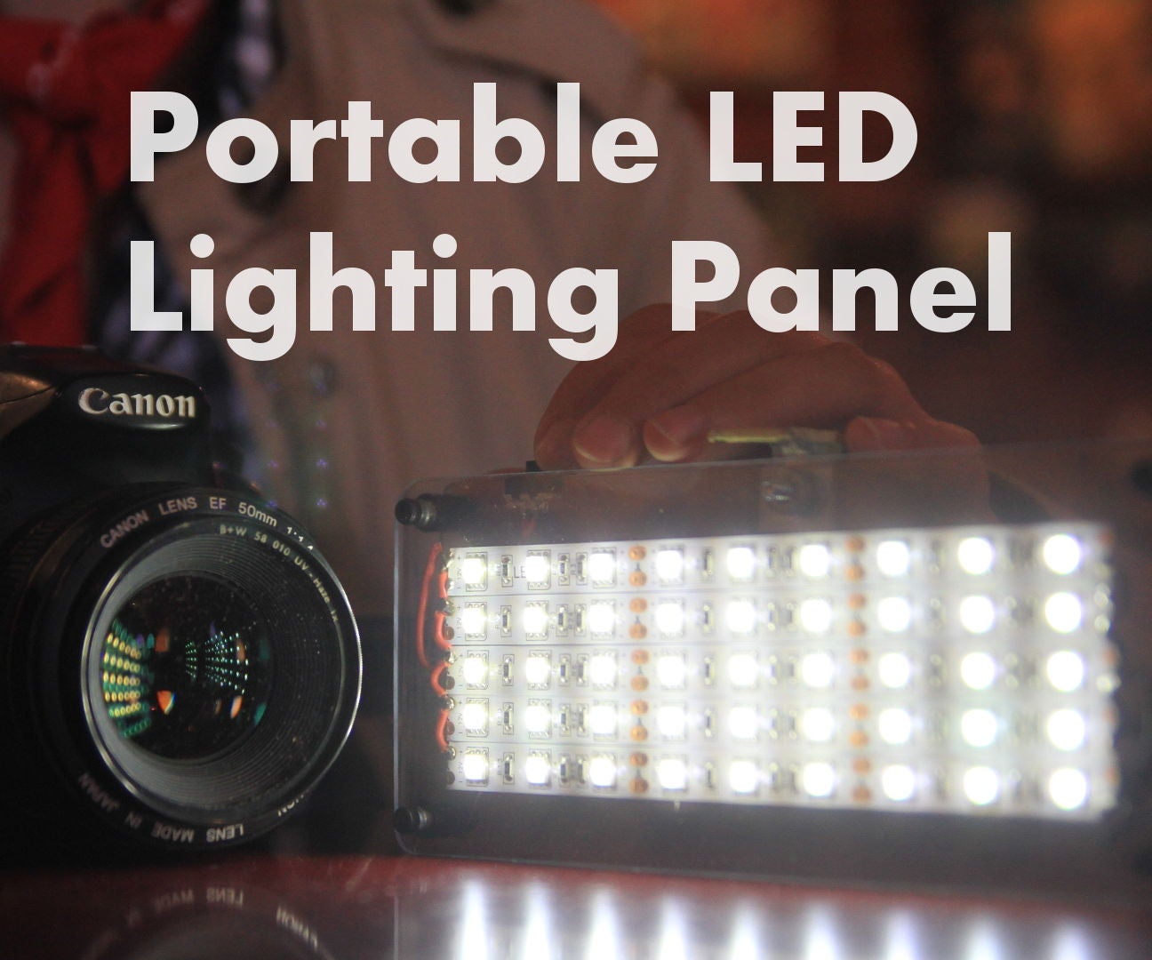 DIY Portable LED Lighting Panel : 8 Steps (with Pictures) - Instructables