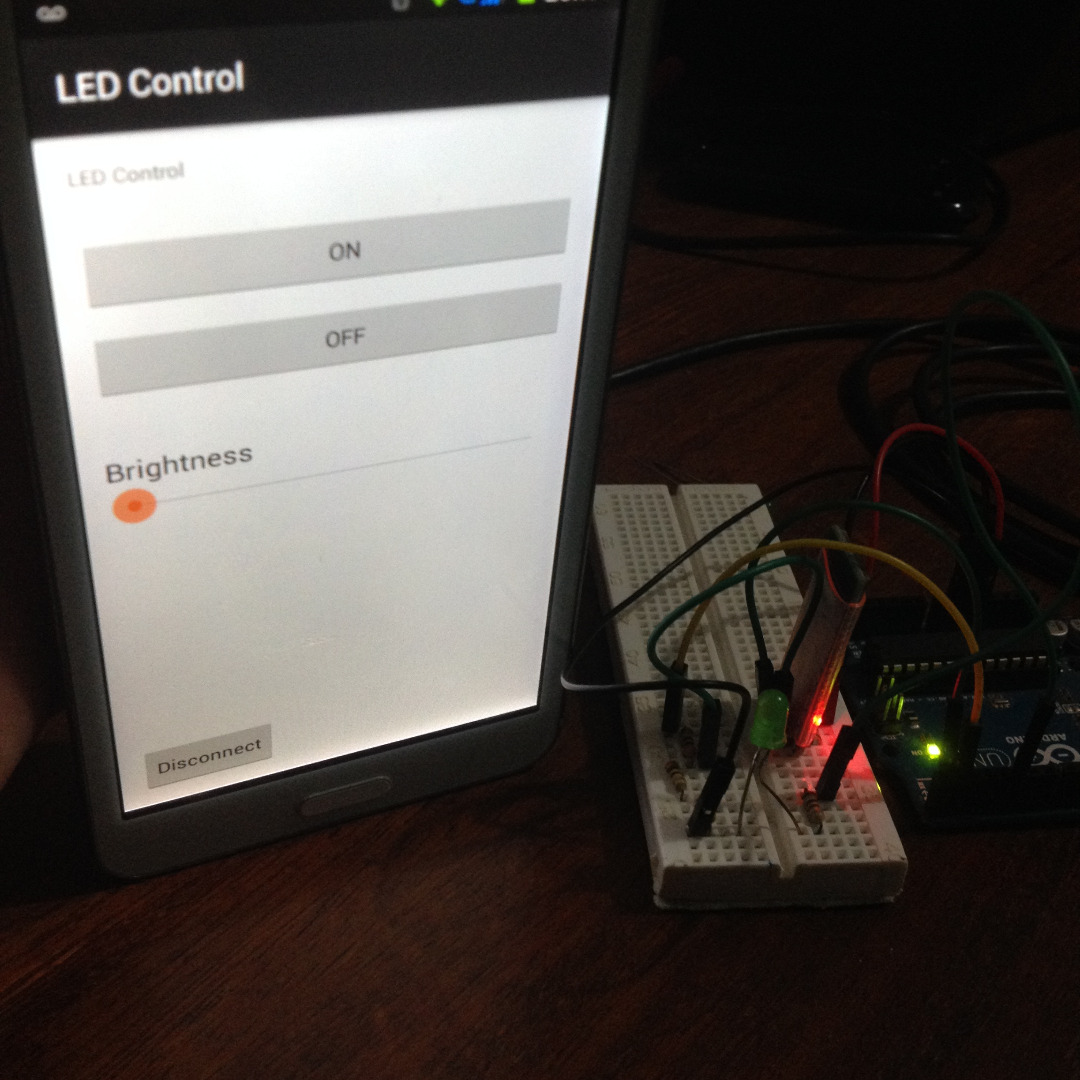 How To: Create an Android App With Android Studio to Control LED : 9 ...