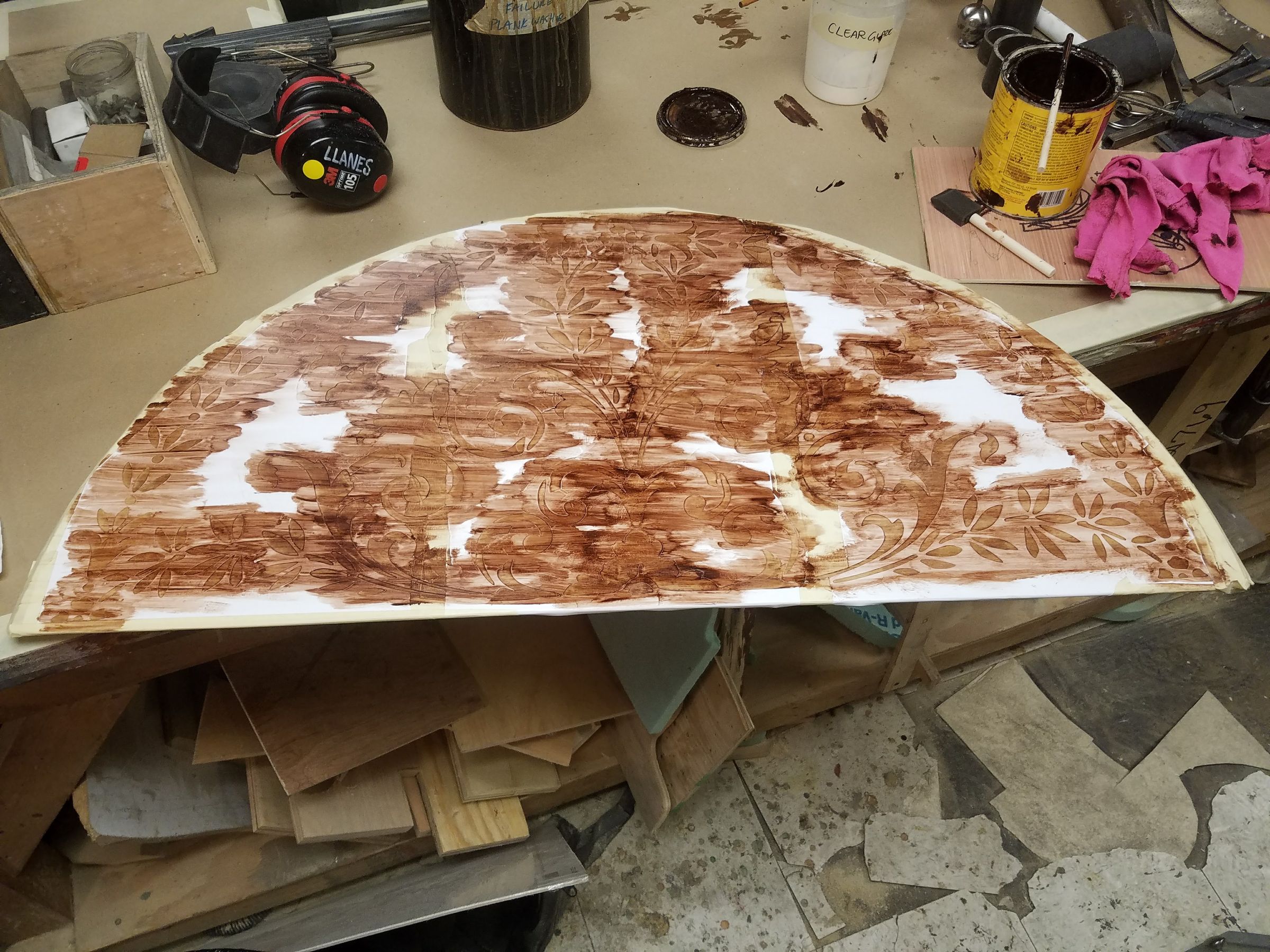 Drop Leaf Table With Faux Inlay : 8 Steps (with Pictures) - Instructables