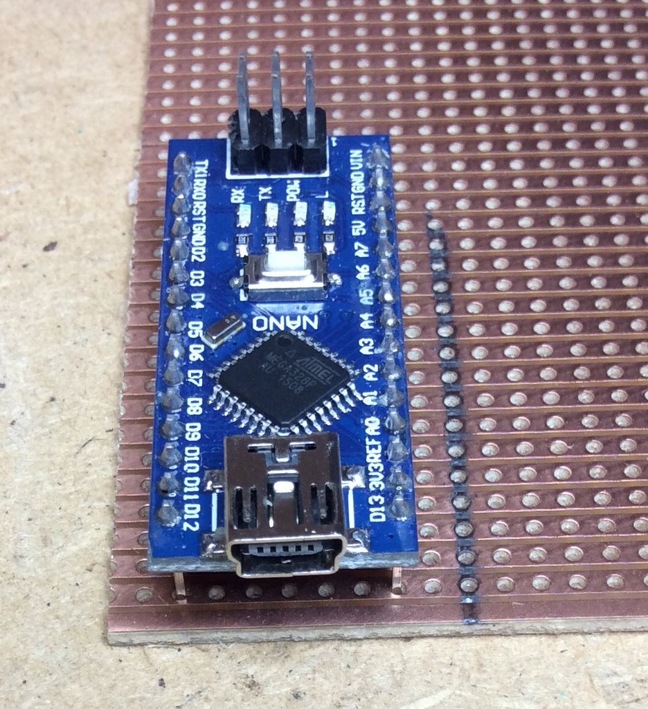 Arduino Nano Breadboard Adapter 4 Steps Instructables