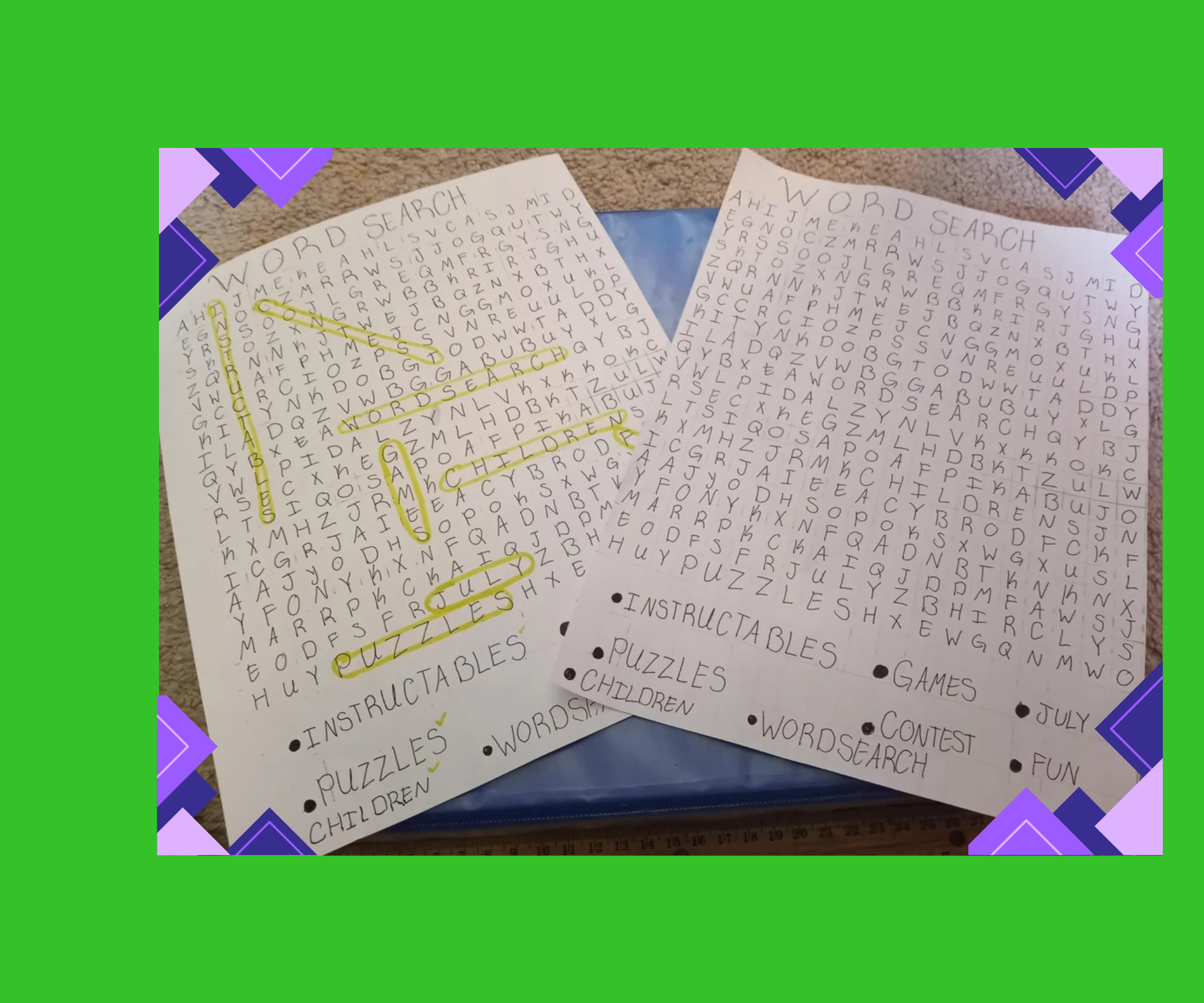 DIY Word Search : 5 Steps - Instructables