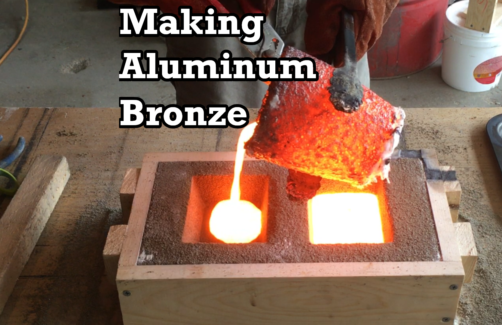 Making Aluminum Bronze: Melting Copper and Aluminum : 4 Steps (with ...