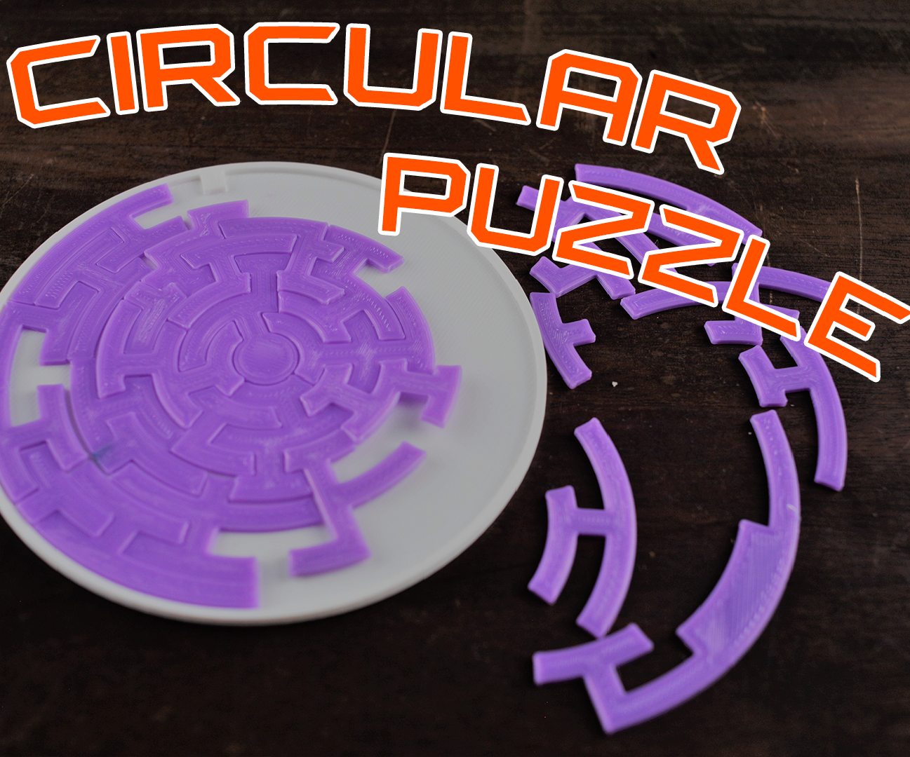 Create Your Own Circular Puzzle!!! : 8 Steps (with Pictures) - Instructables